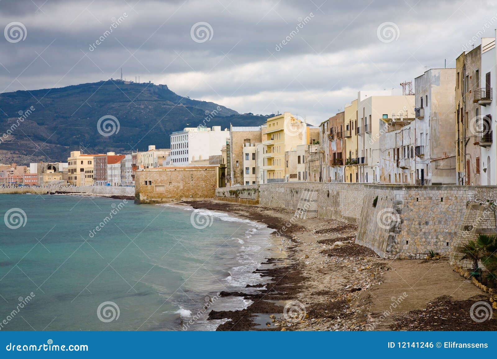 Trapani, Sicily, Italy stock photo. Image of sicilia - 12141246
