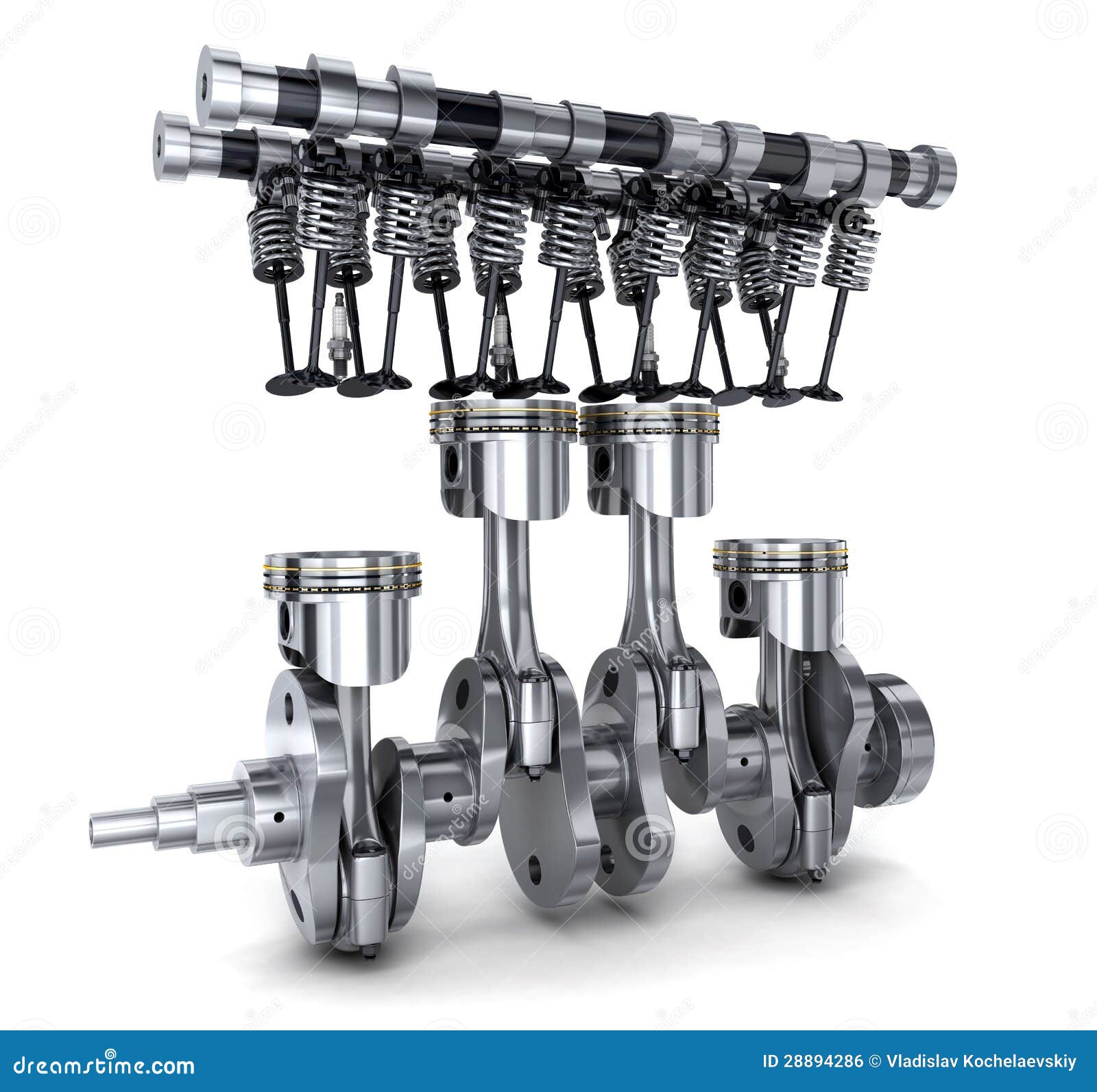 Trapas en nokkenas stock illustratie. Illustration of delen - 28894286