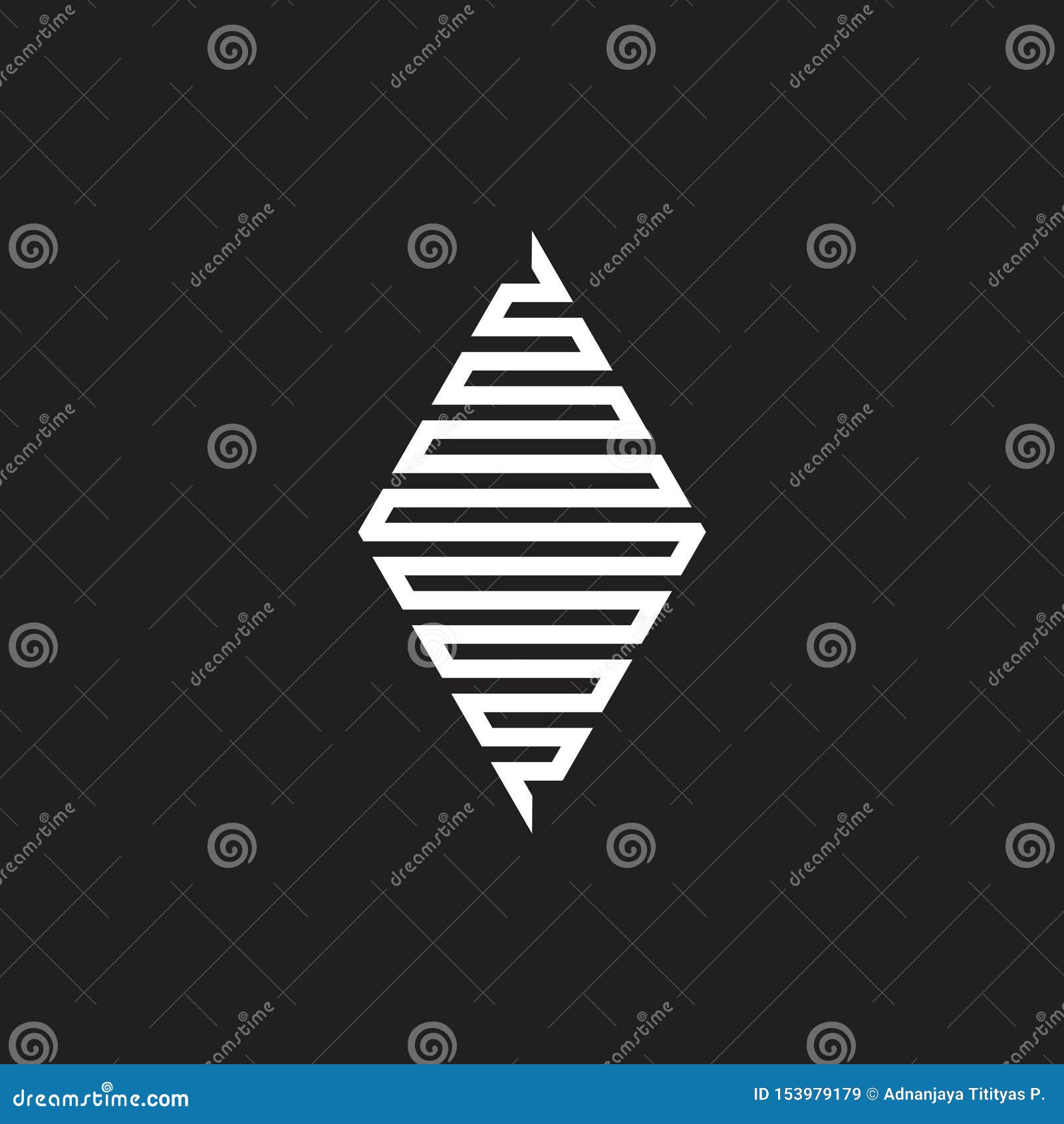 Trapeze Line Art Geometric Logo Vector Stock Vector - Illustration of ...