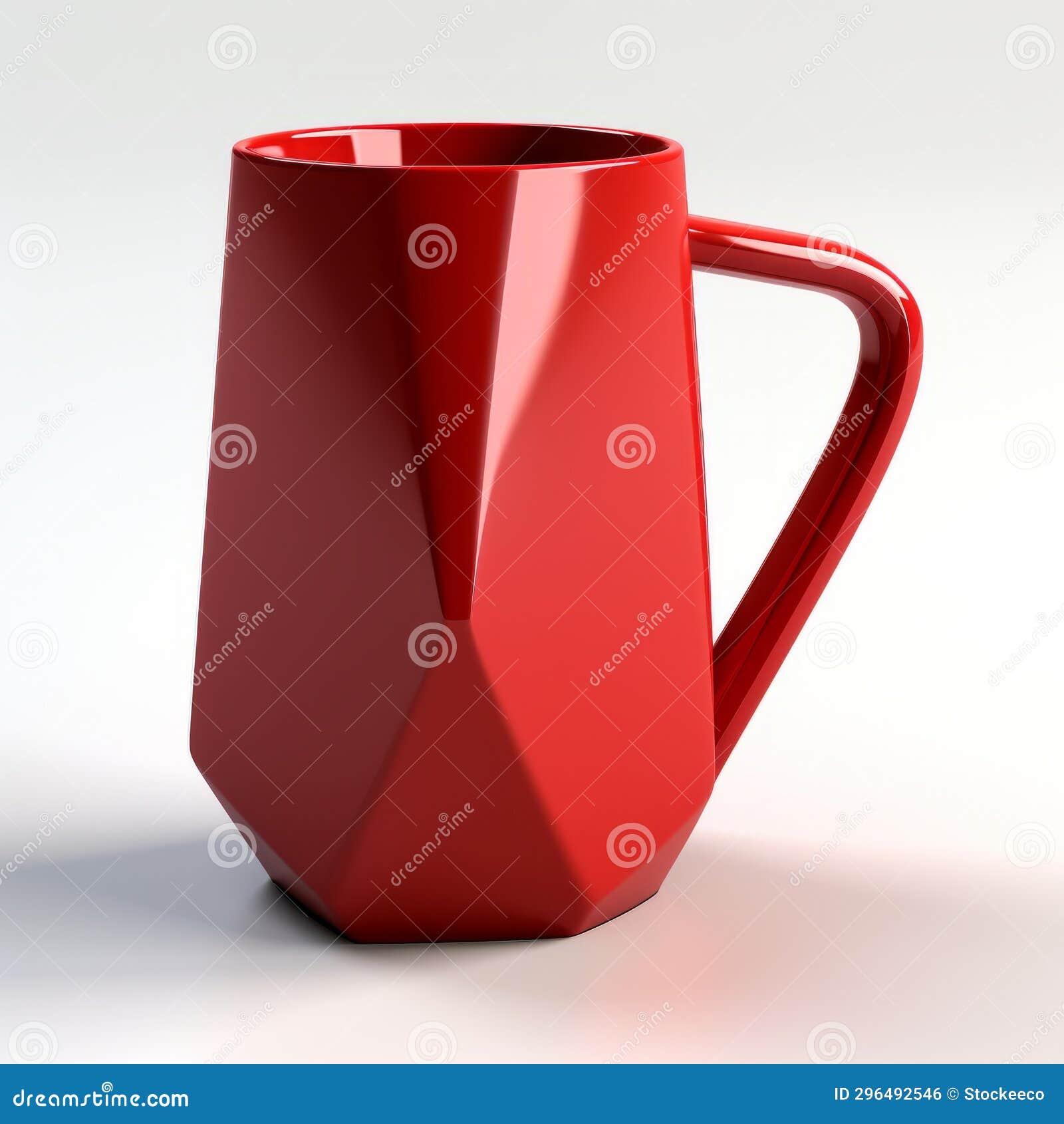 Trapezoid Handle Bag With Stenciled Wave Die Cut Template Vector ...