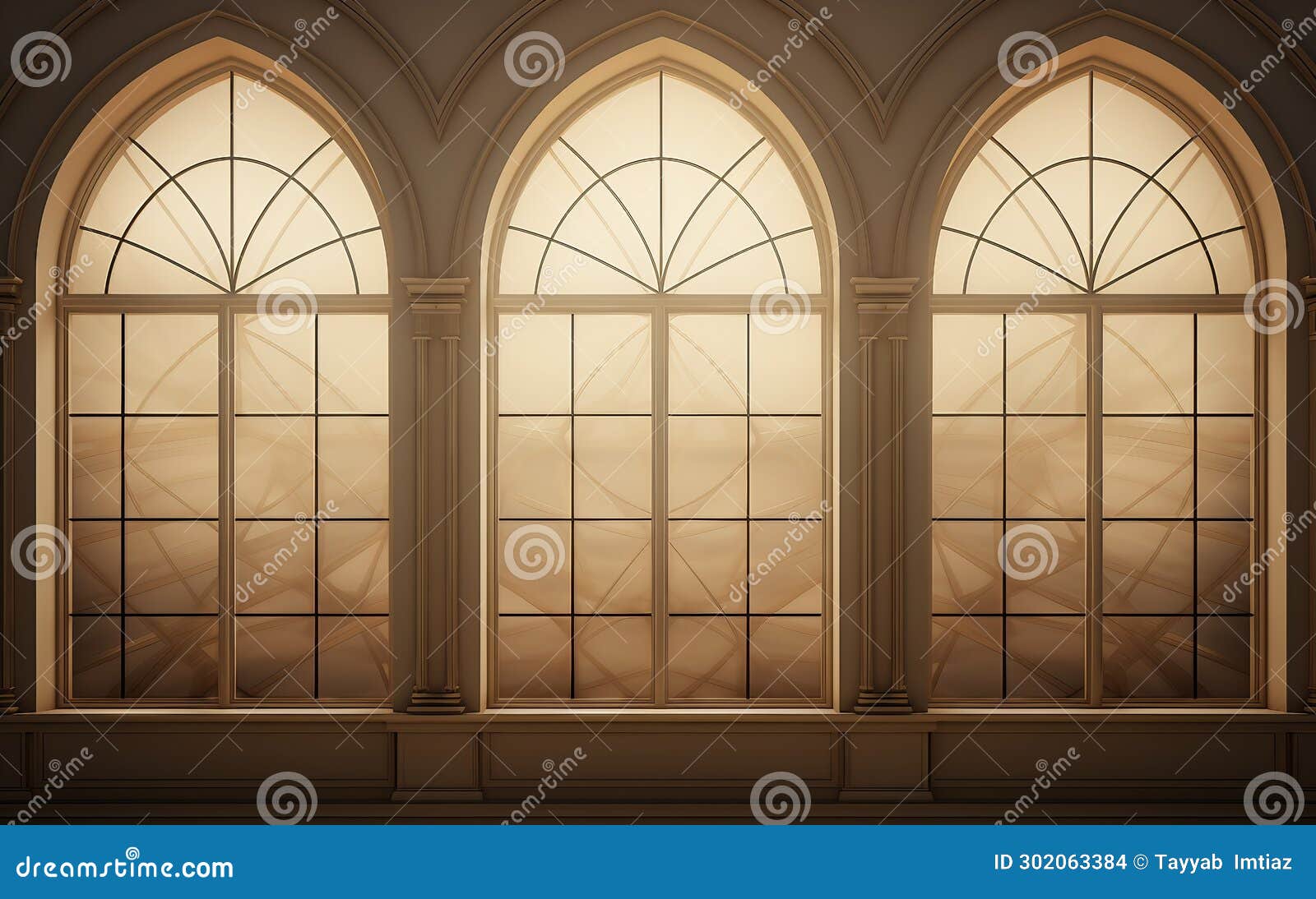 Trapezoid Window on Generative Ai. Stock Illustration - Illustration of ...