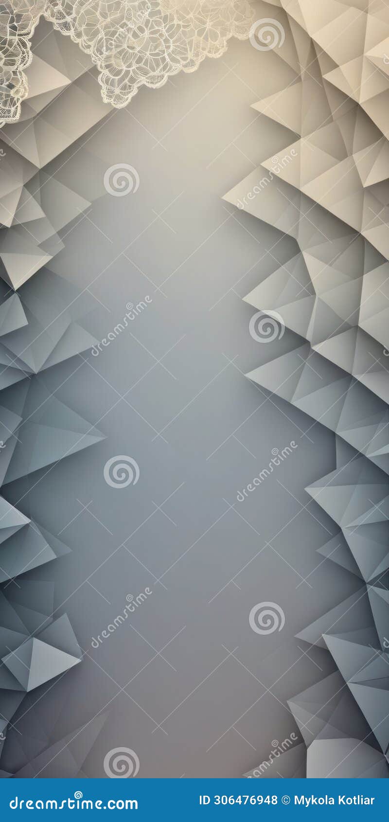 Trapezoidal Shapes in Gray Oldlace Stock Photo - Image of trapezoidal ...