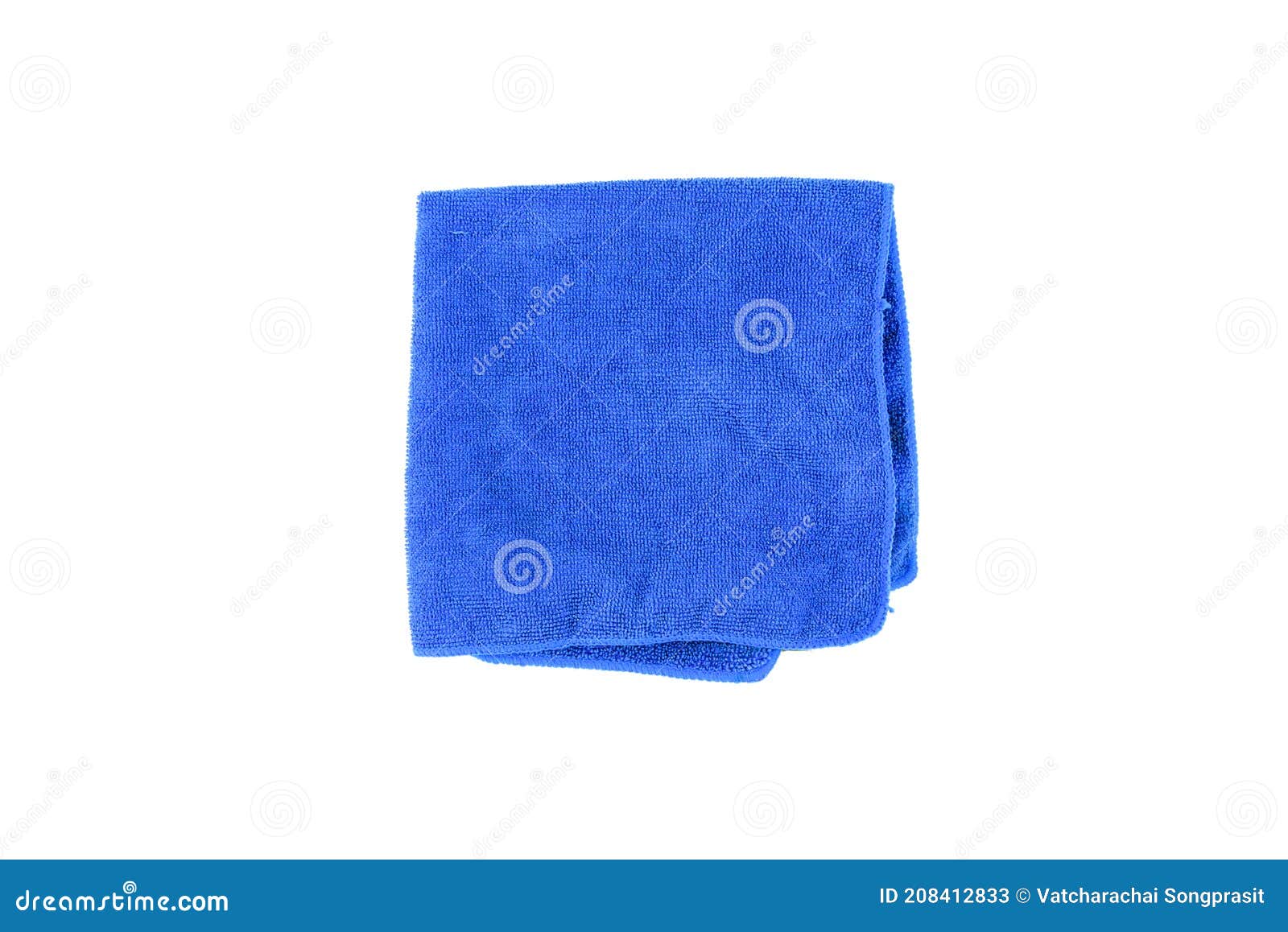 Trapo Azul Sobre Fondo Blanco O Aislado Imagen de archivo - Imagen de ...