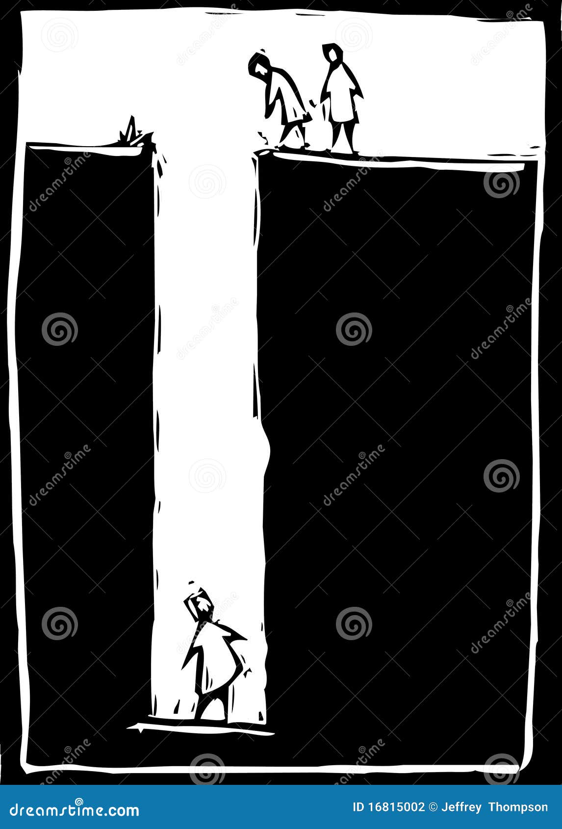 Trapped stock illustration. Illustration of help, business - 16815002