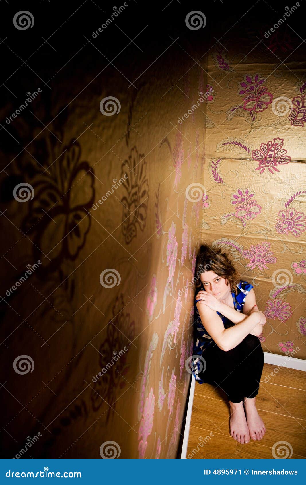 Trapped stock image. Image of moody, adult, wallpaper - 4895971