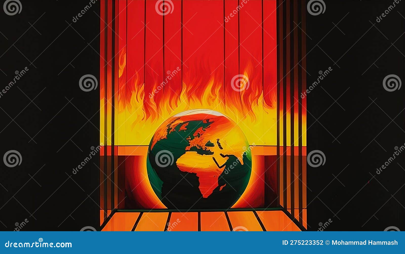 Trapped Heat: a Surreal Visual Representation of the Greenhouse Effect ...