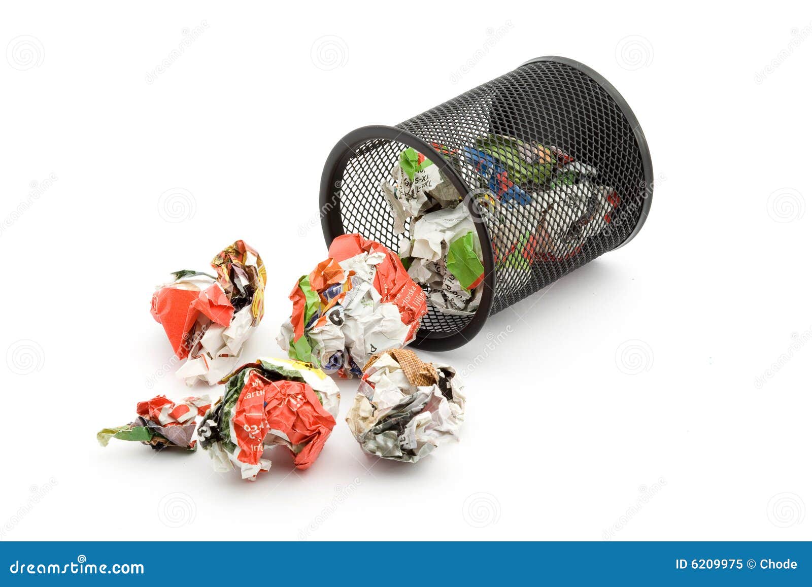 Trash stock image. Image of isolated, spam, dispose, recycle - 6209975