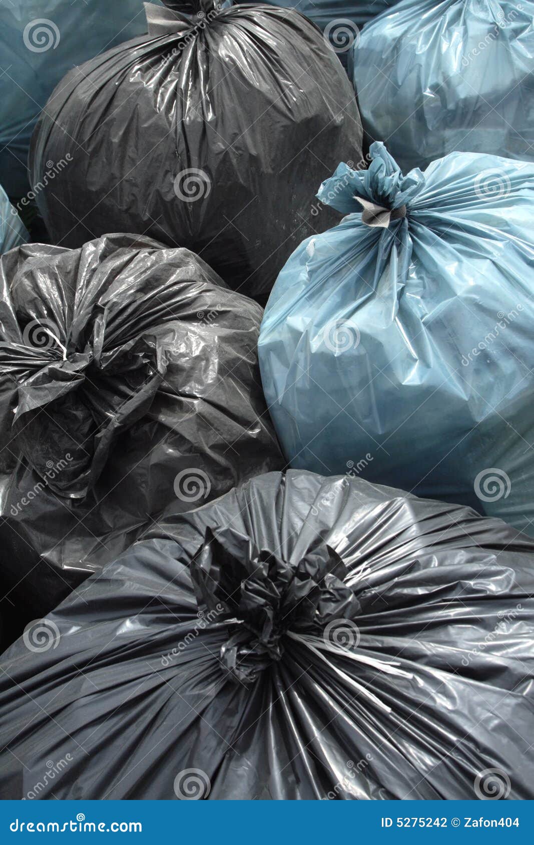 Trash Bag stock photo. Image of bags, grey, garbage, background - 5275242