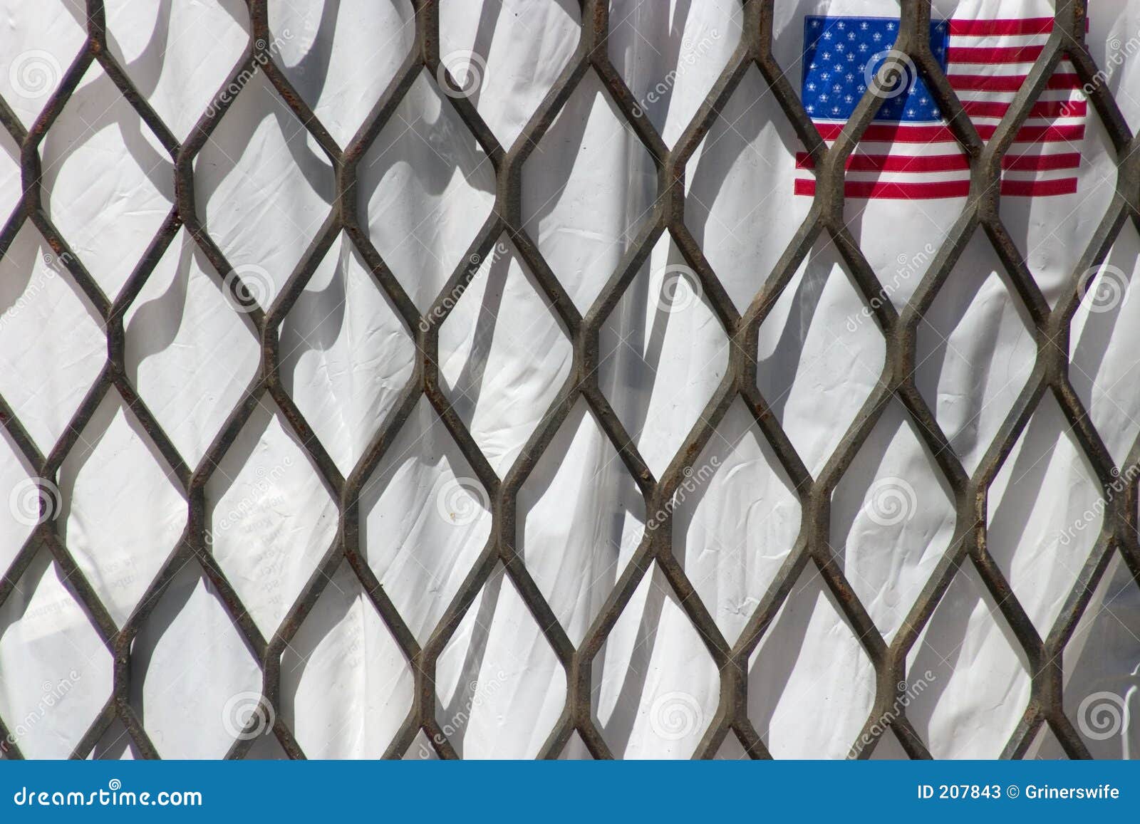 Trash Bag Flag Picture. Image: 207843