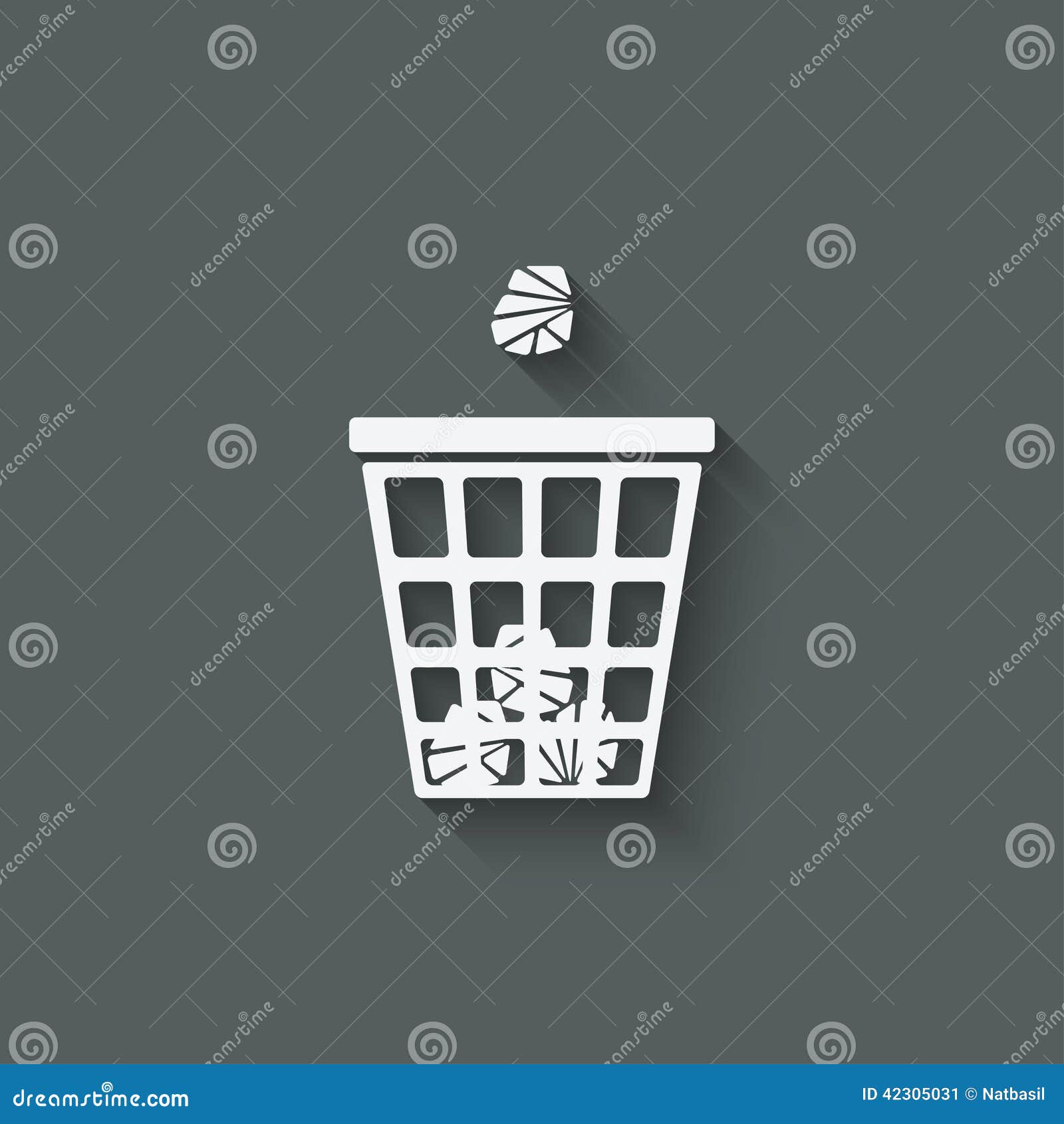 Trash Crumpled Paper Balls Cartoon Vector Illustration | CartoonDealer ...