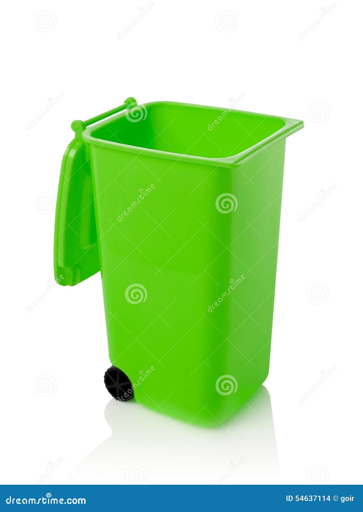 Trash bin stock photo. Image of plastic, recycling, space - 54637114