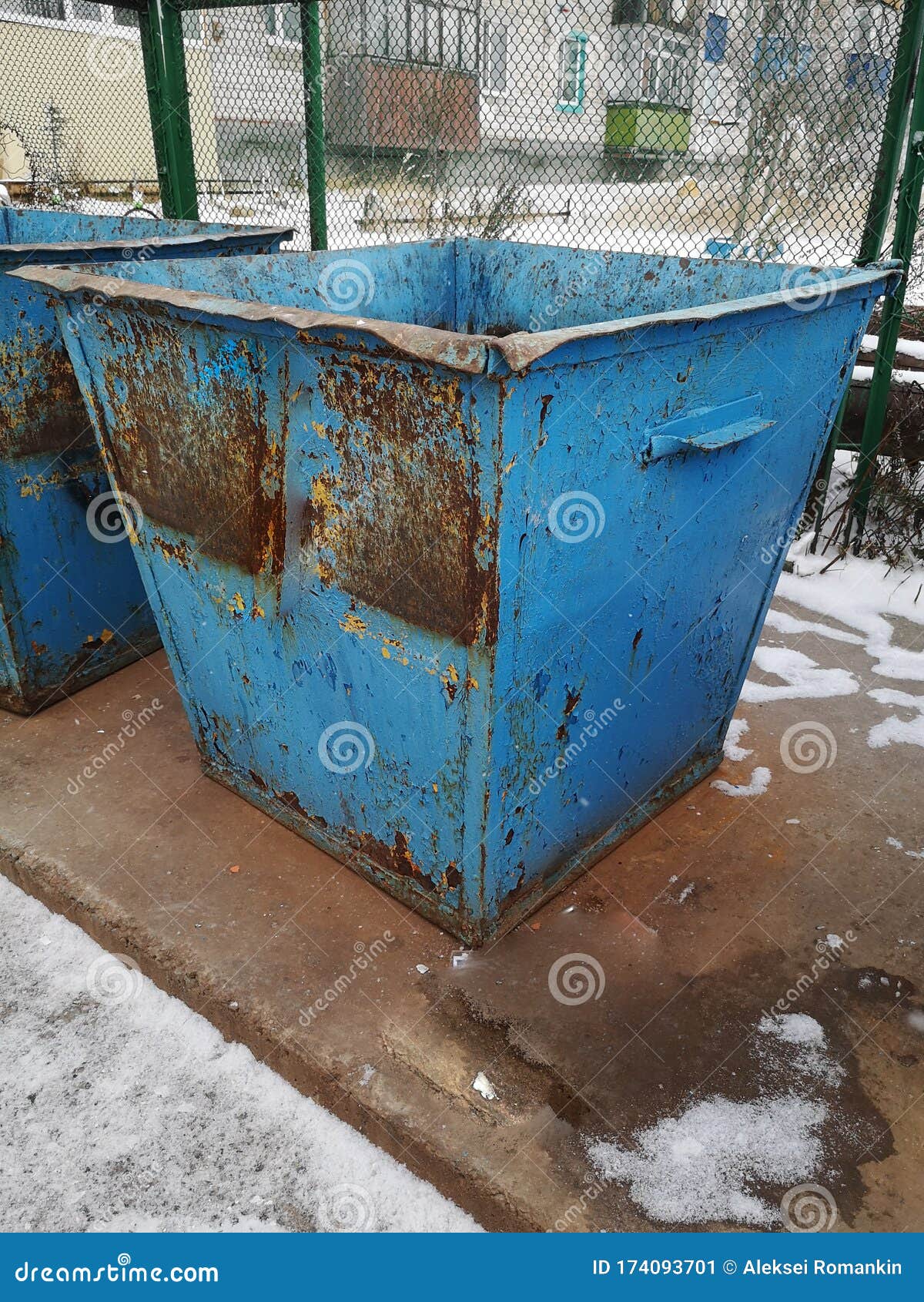 Trash bin. Waste container stock image. Image of ecological - 174093701