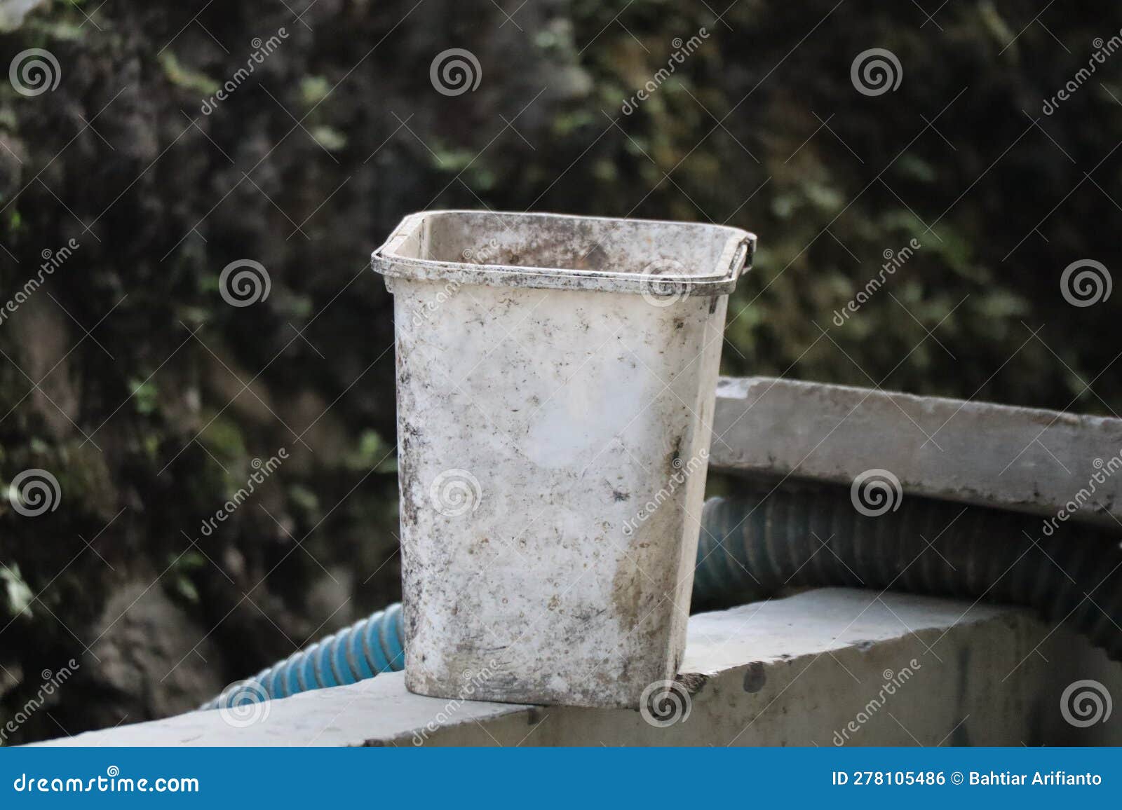 Trash can is above stock photo. Image of floor, furniture - 278105486