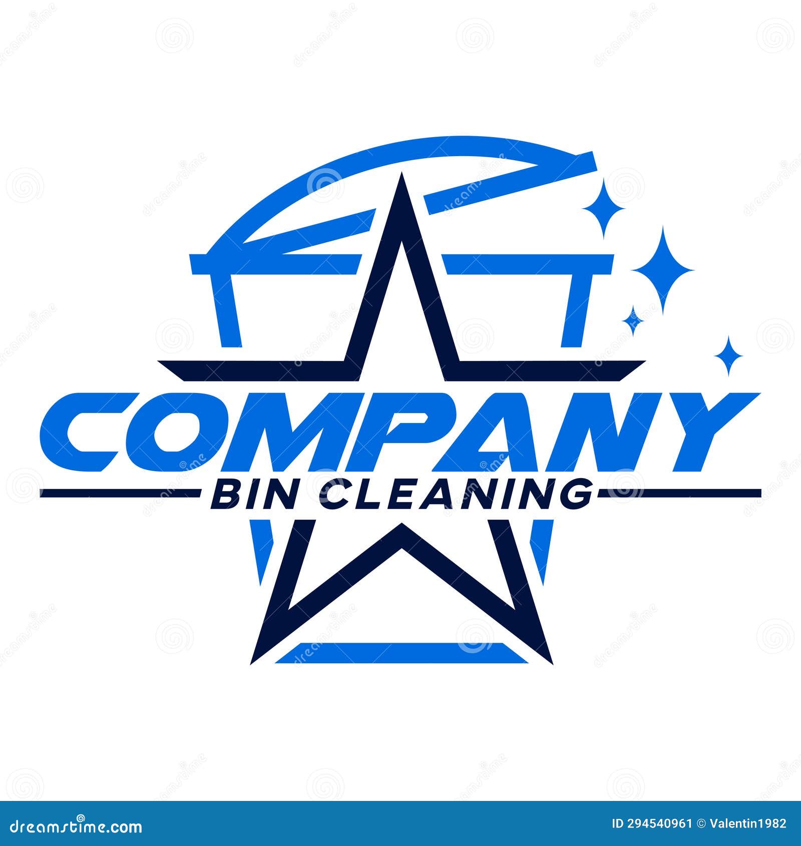 Trash Can Bin Cleaning Logo Stock Vector - Illustration of conservation ...