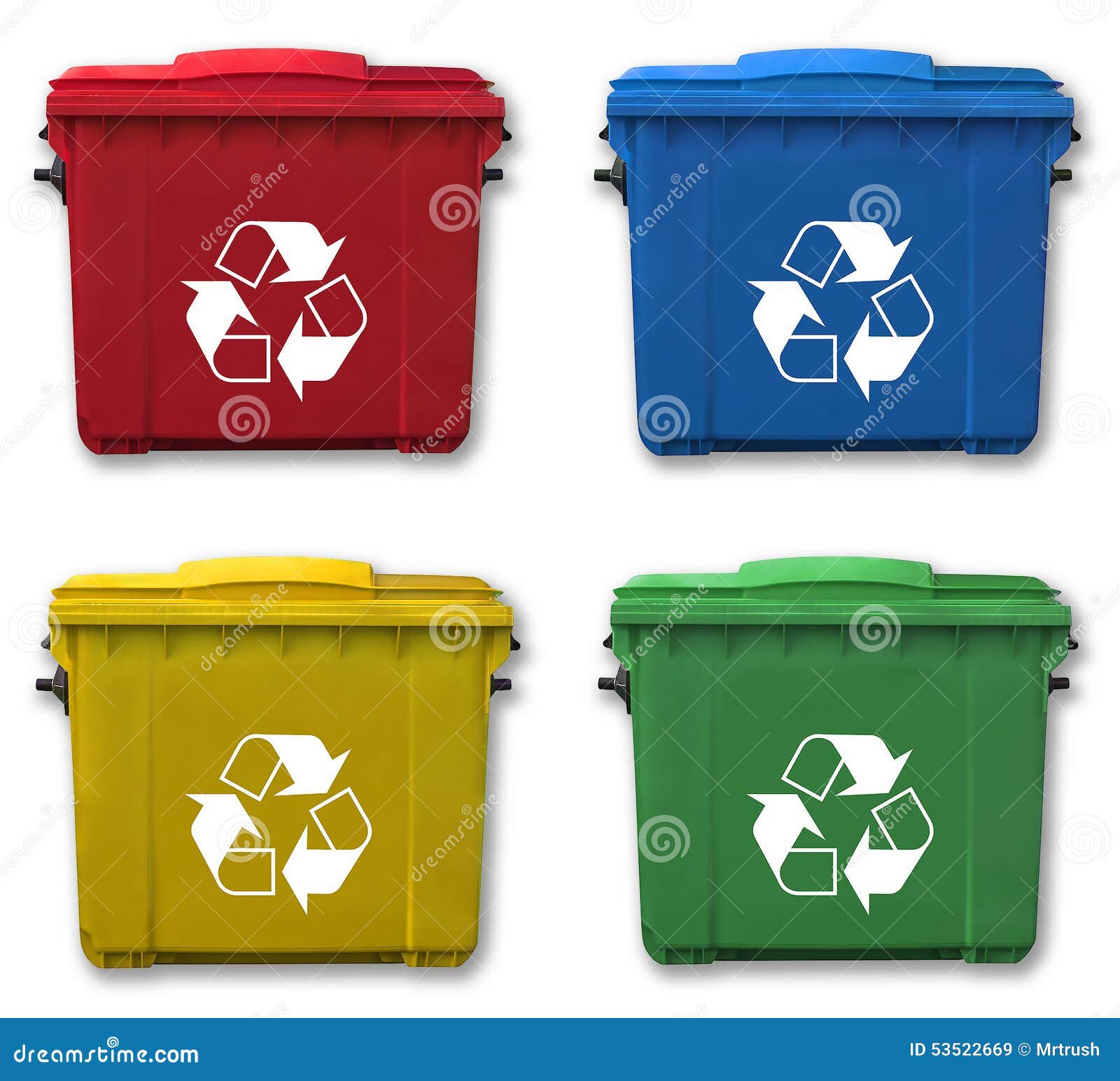Trash can stock image. Image of industrial, trash, yellow - 53522669