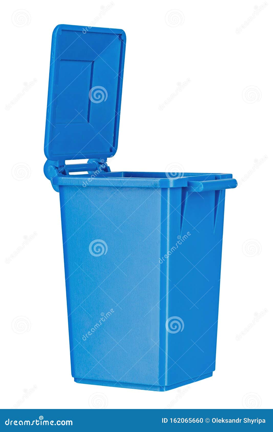 Trash can isolated stock photo. Image of junk, pollution - 162065660