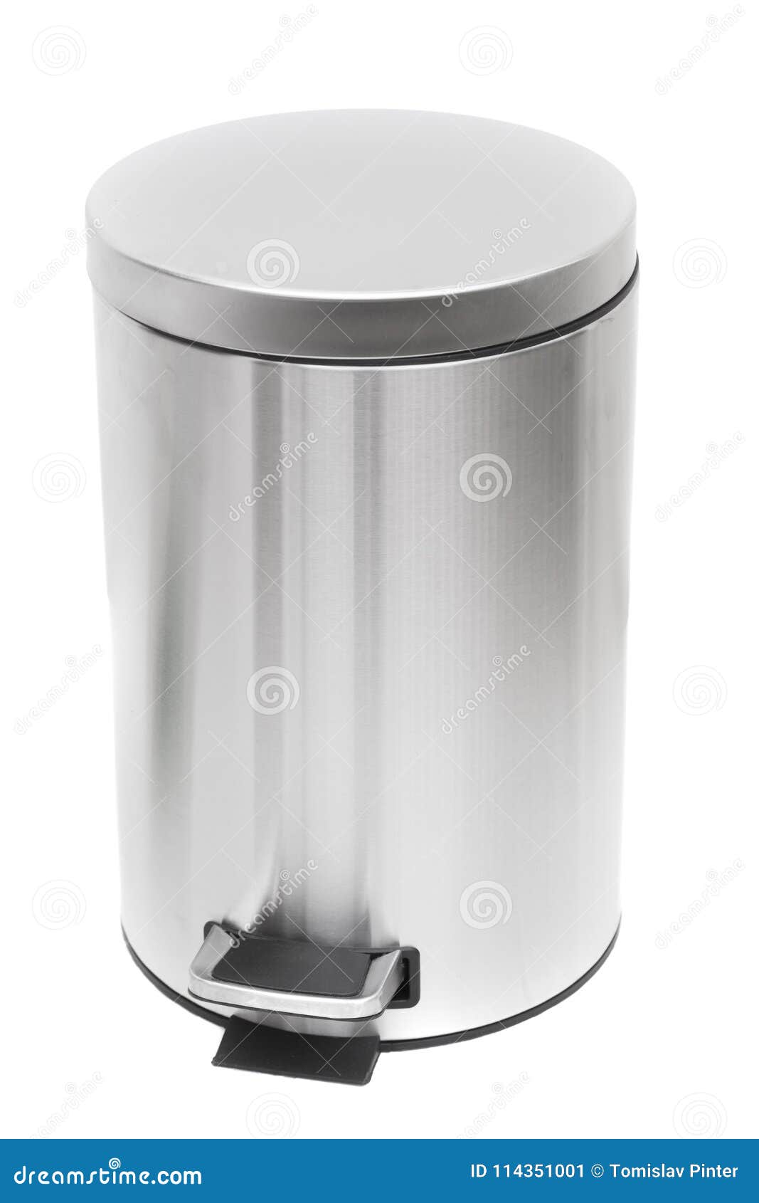 Trash can stock image. Image of metal, shot, package - 114351001