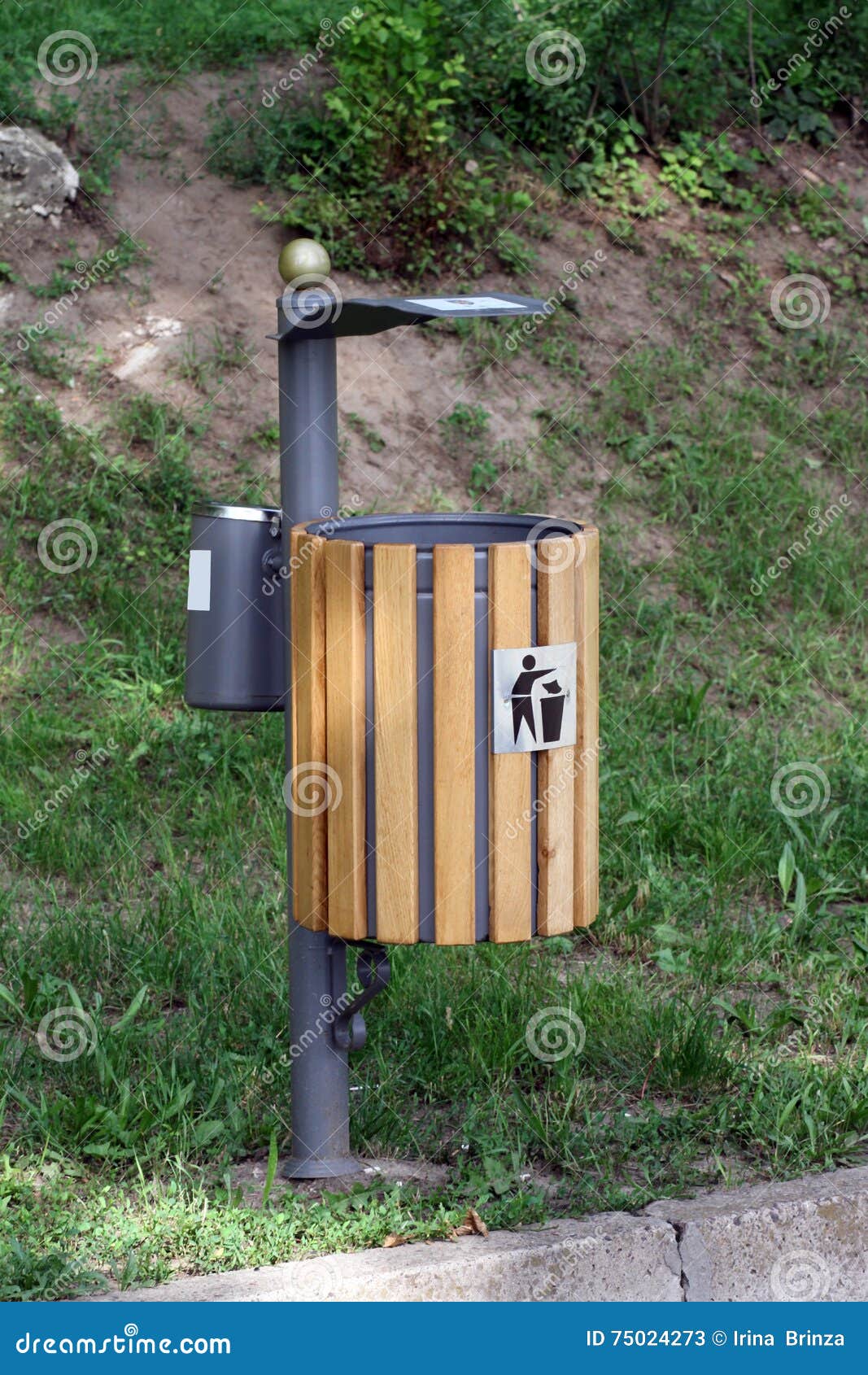 Trash Can stock image. Image of container, modern, garbage - 75024273