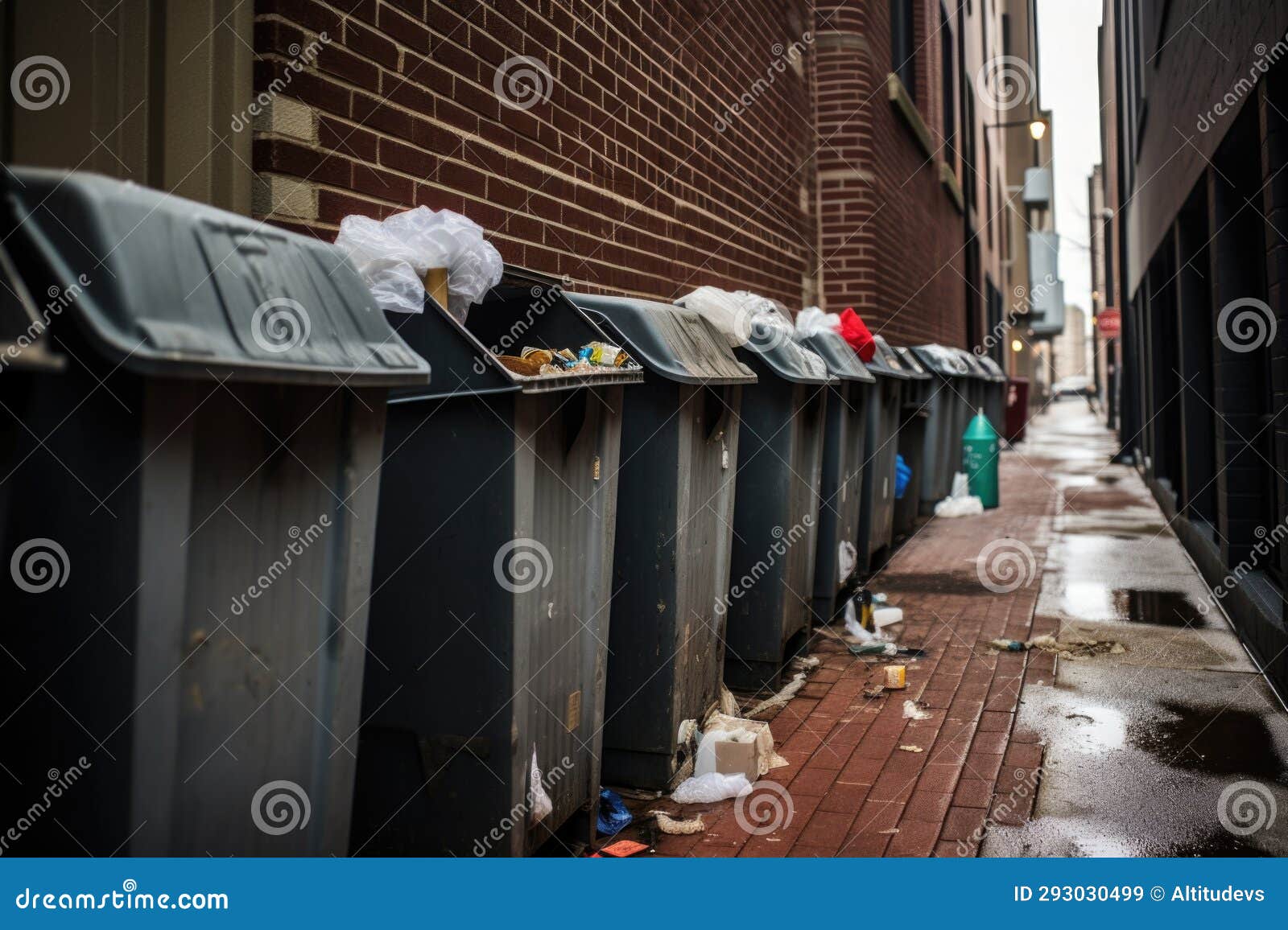 Trash Chutes on the Side of a City Building Stock Image - Image of ...