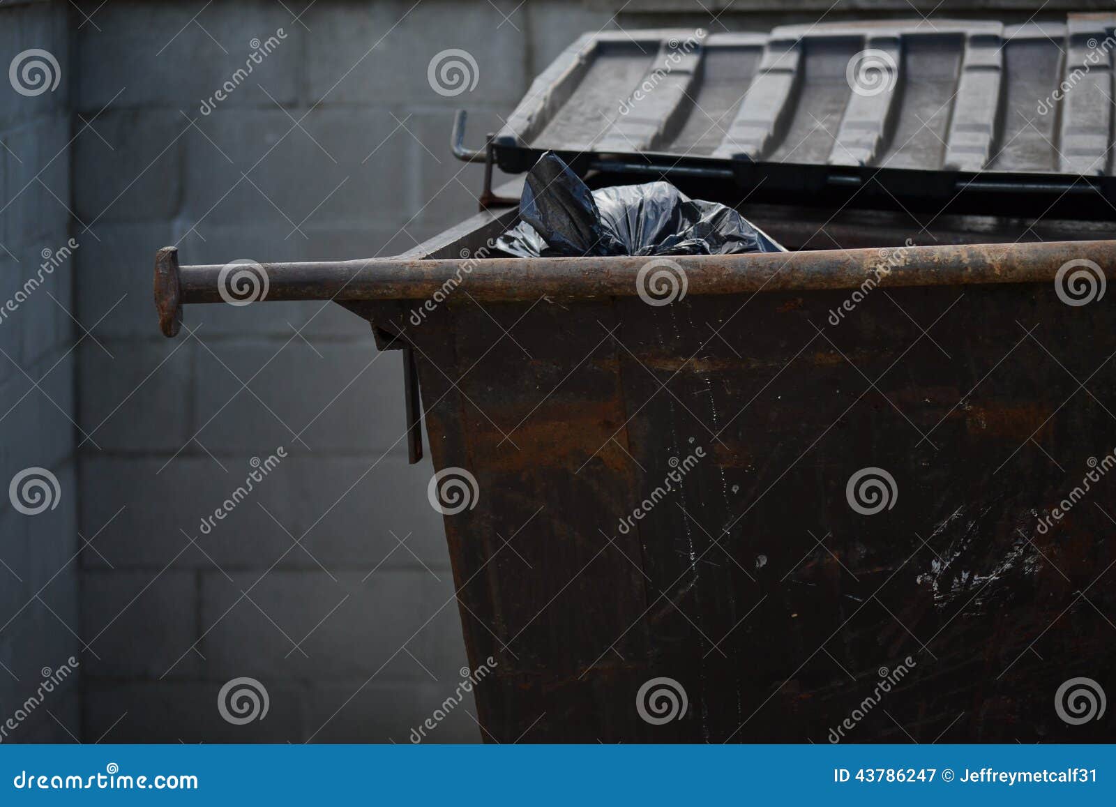 Trash Dumpster stock image. Image of disposable, refuse - 43786247