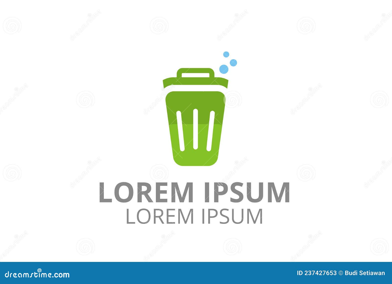 Trash logo stock vector. Illustration of basket, plastic - 237427653