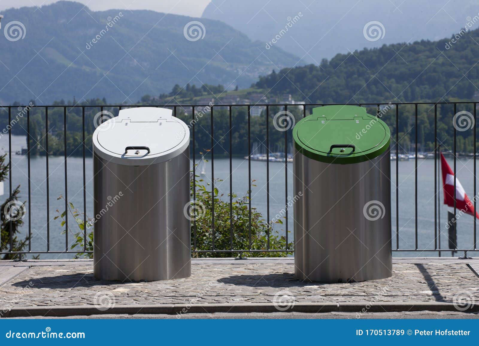 Trash System With Underground Disposal. Trash And Waste Separate ...