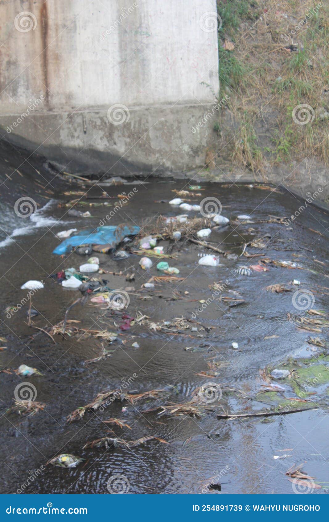 Trash Under the Bridge in Indonesia Stock Image - Image of indonesia ...
