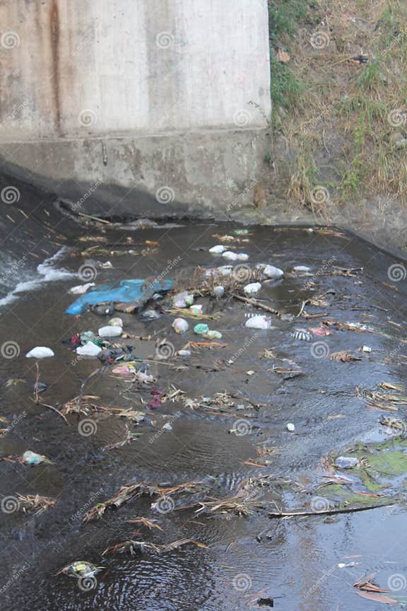 Trash Under the Bridge in Indonesia Stock Image - Image of indonesia ...