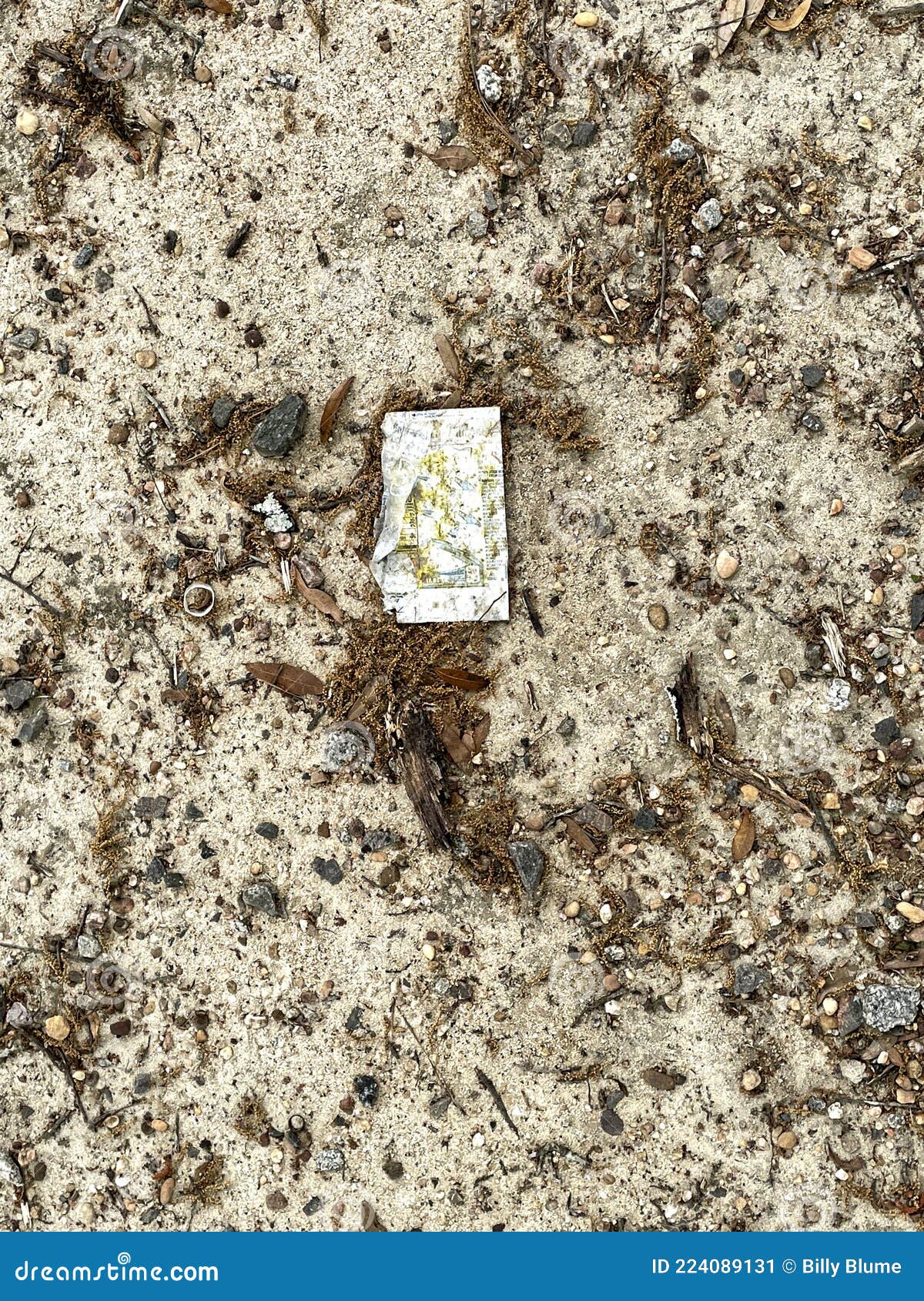 Trash Waste Litter on the Ground Stock Image - Image of health ...