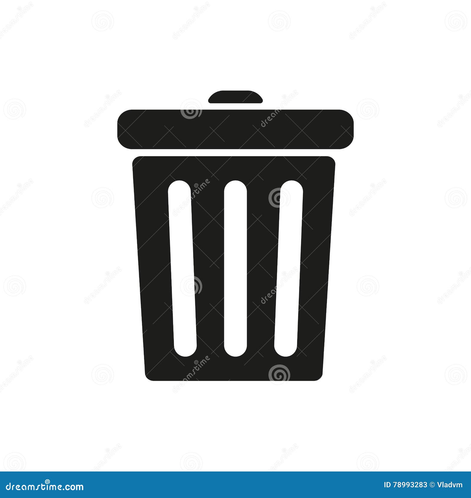 Dustbin Symbol Drawing By Illustration Cartoon Vector | CartoonDealer ...