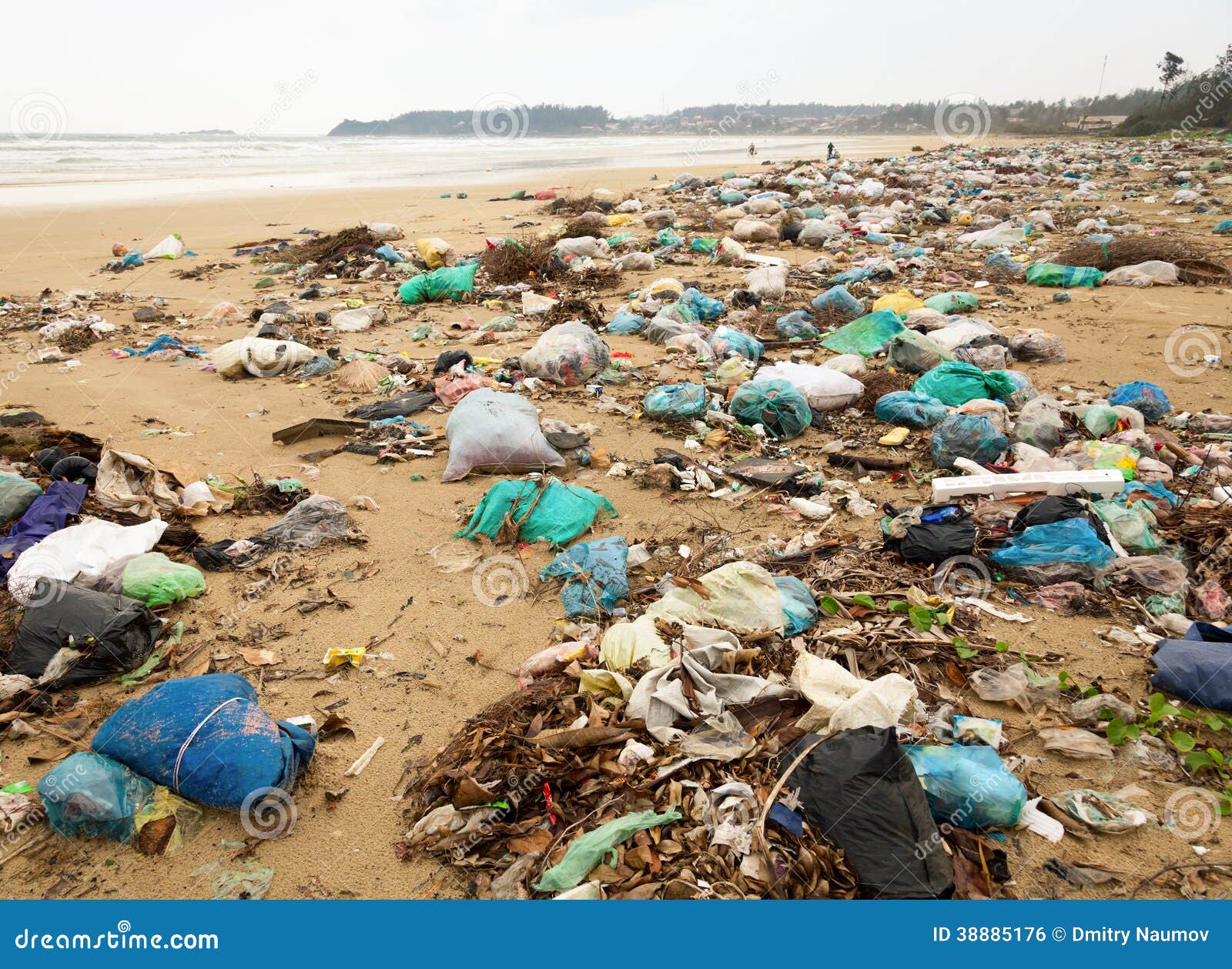 Trashed beach stock photo. Image of contaminate, packaging - 38885176