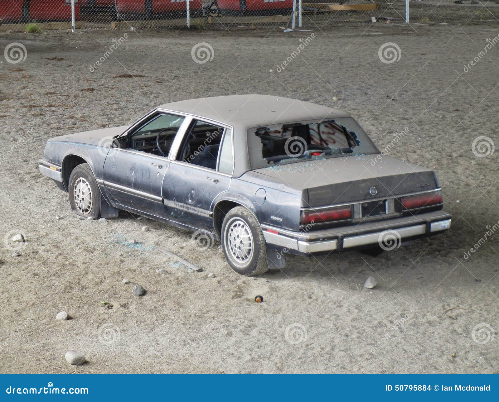 Trashed Car editorial stock image. Image of wreck, trashed - 50795884