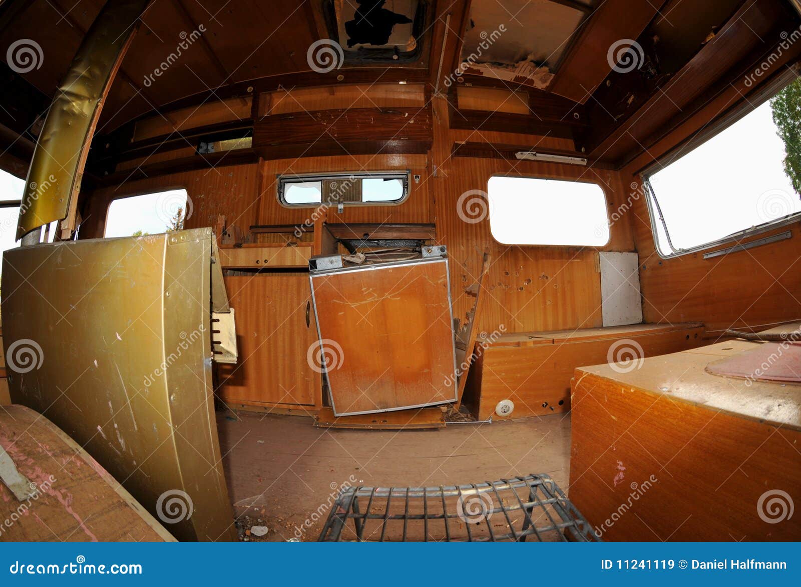 Old Rv Interior Dirty