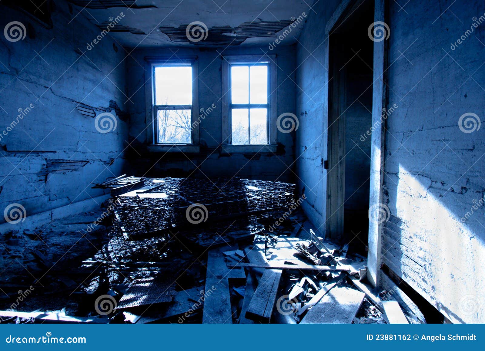 Trashed Room Horizontal stock photo. Image of homelessness - 23881162