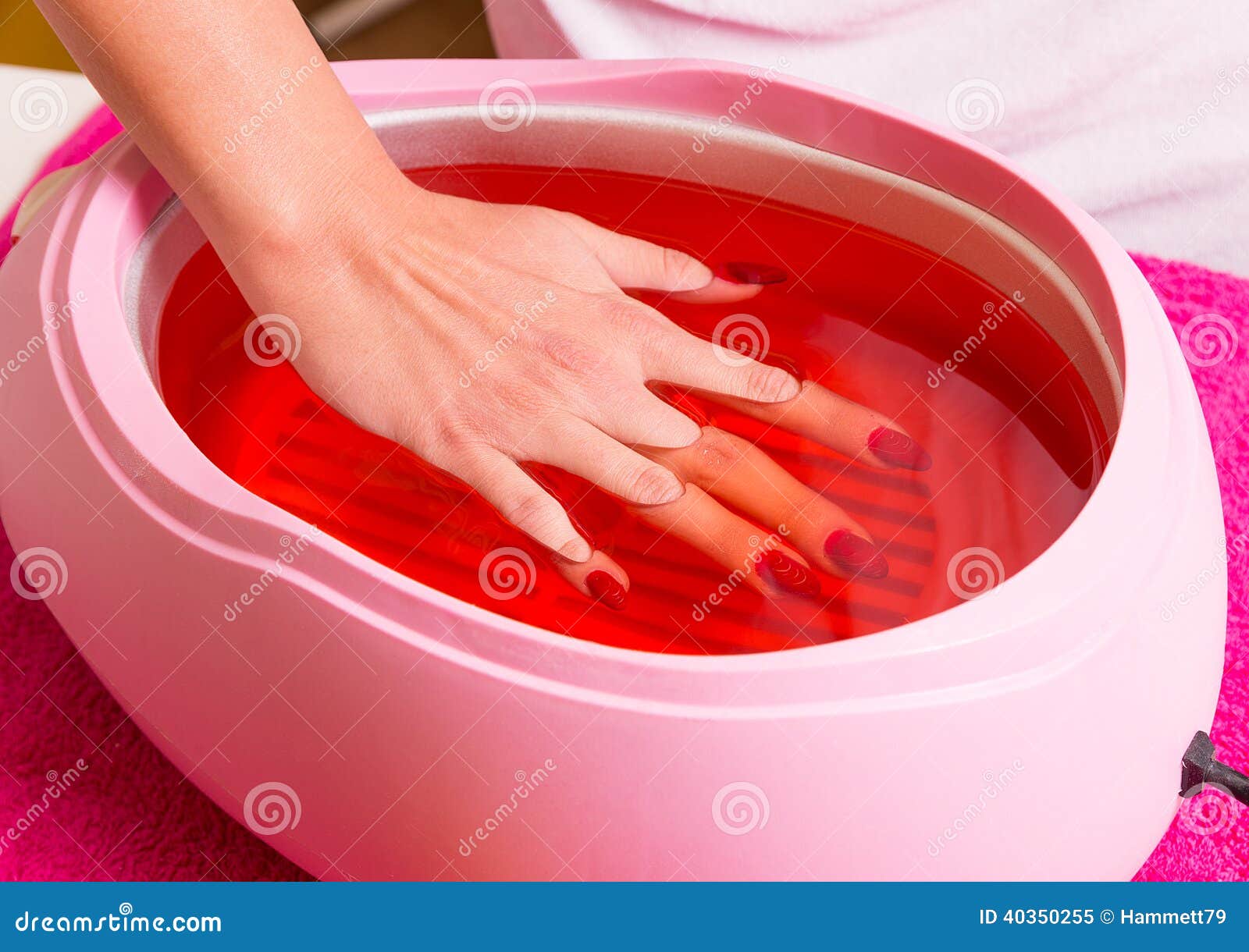 Tratamiento de la parafina imagen de archivo. Imagen de relaje - 40350255