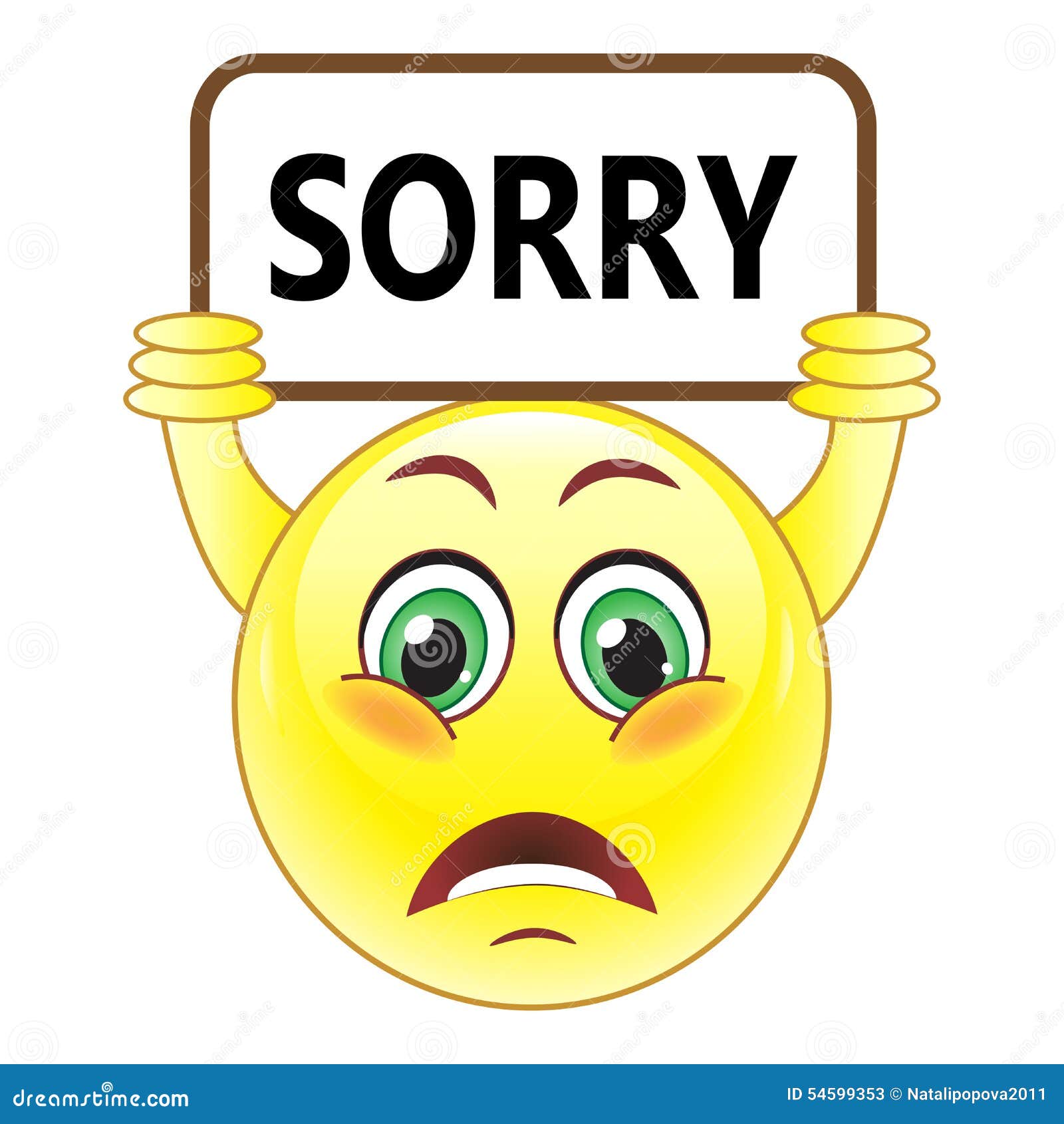 Trauriges Symbol Des Vektors Vektor Abbildung - Illustration von ...