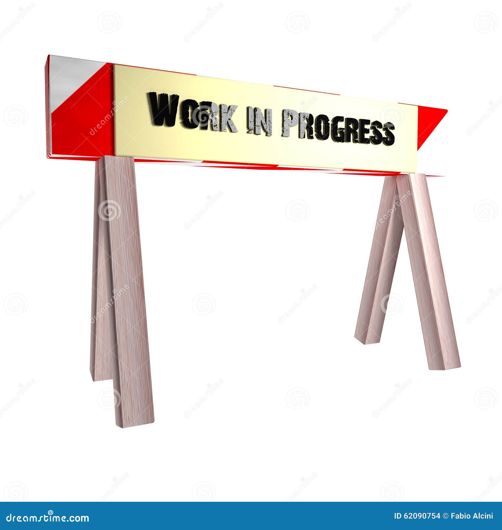 Travail en cours illustration stock. Illustration du placer - 62090754