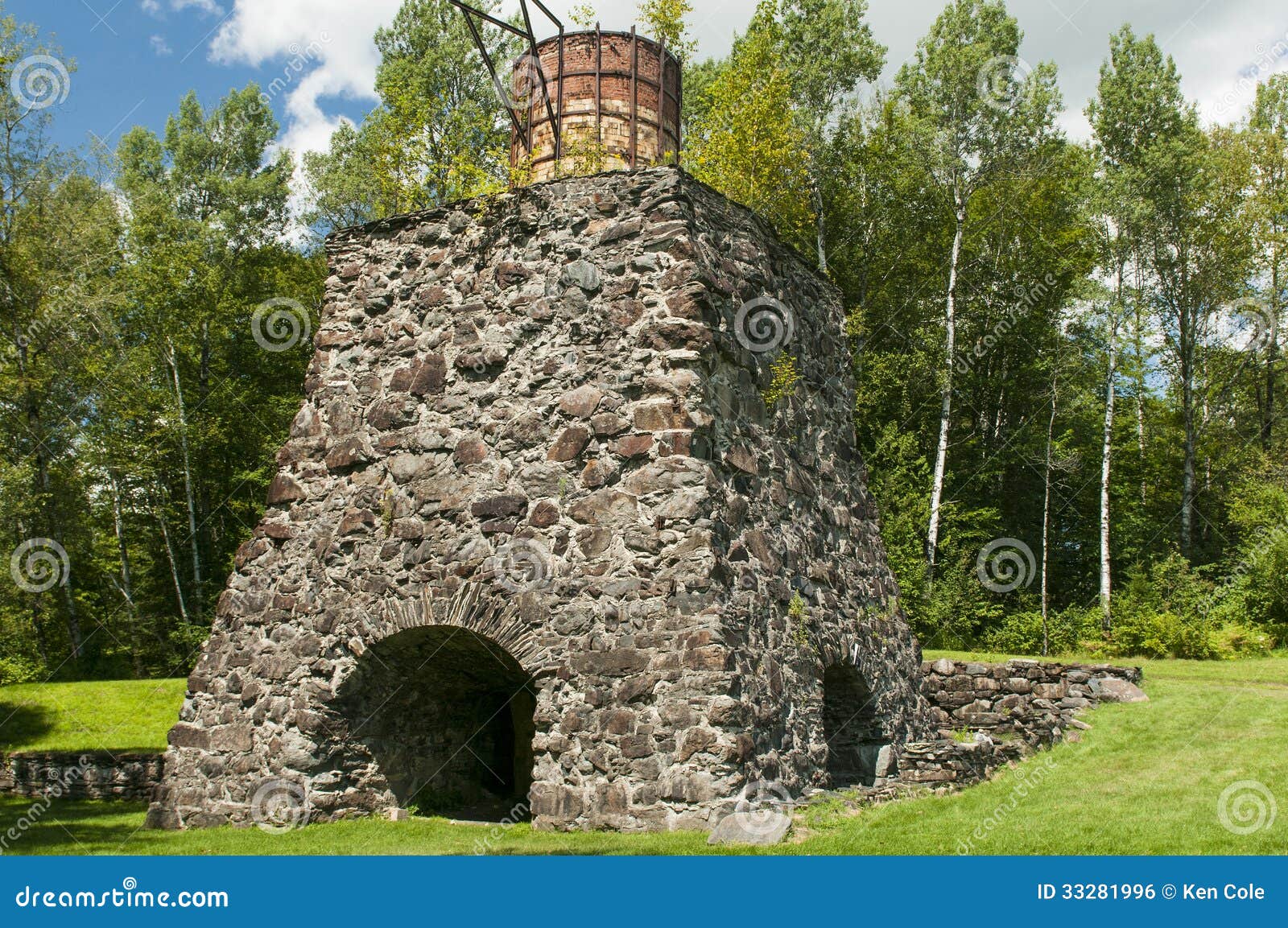 Travaux Historiques De Fer De Katahdin Photo stock - Image du antique ...