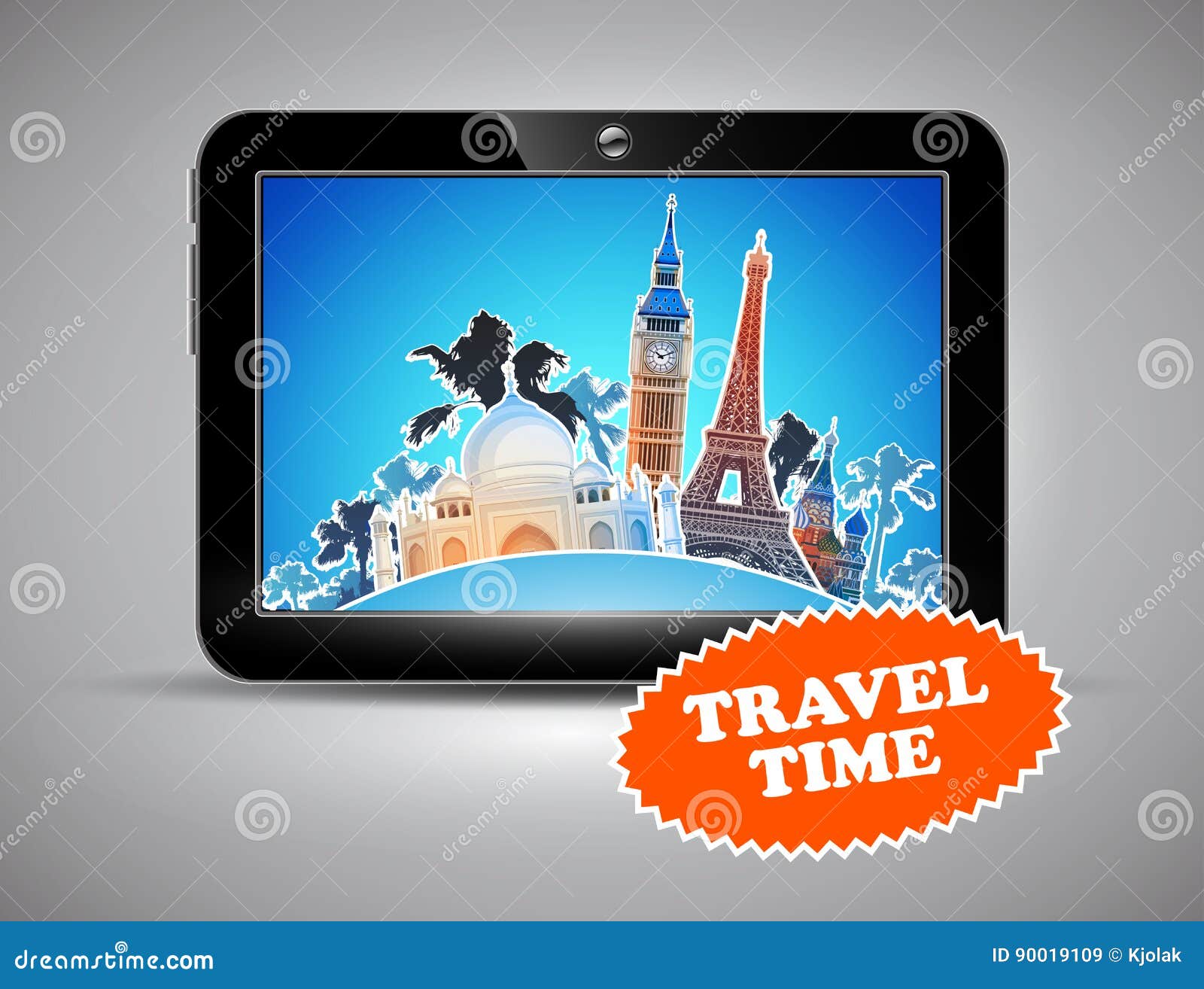 Travel advertising design stock vector. Illustration of tourism - 90019109