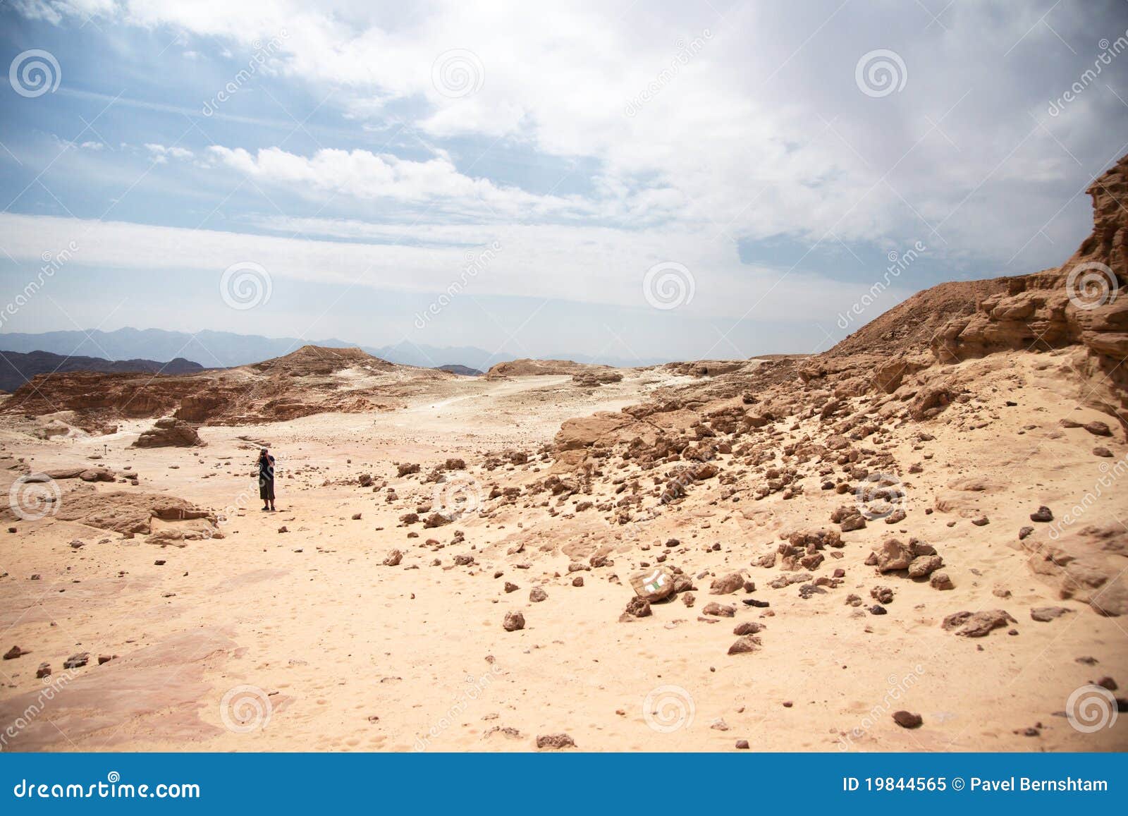 Travel in Arava desert stock image. Image of east, hike - 19844565