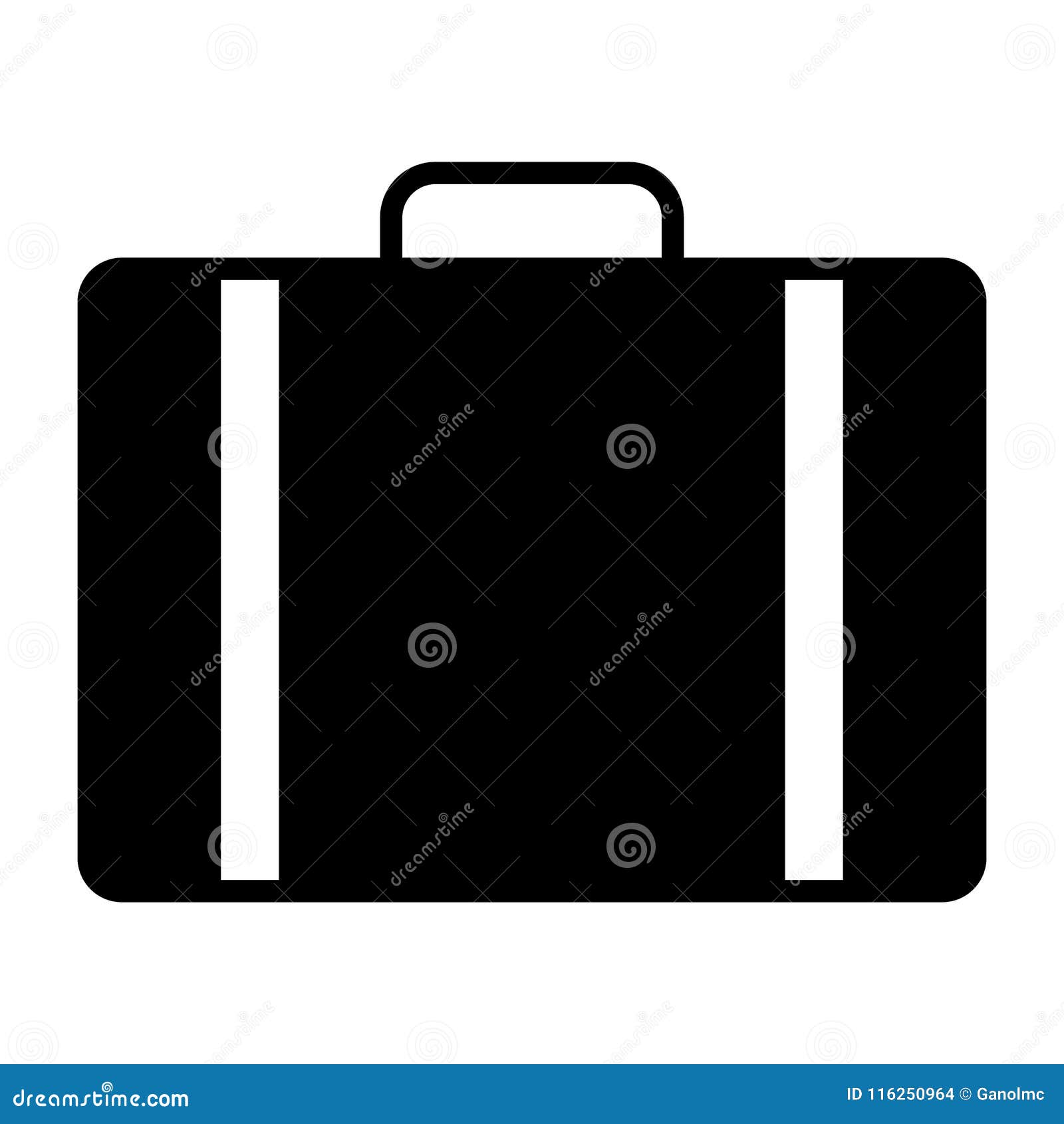 Travel Bag Icon. Vector Simple Minimal 96x96 Pictogram Stock Vector ...