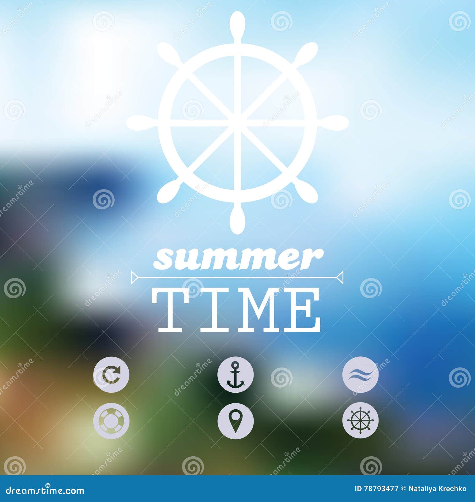 Travel - Blurred Background Stock Vector - Illustration of grass ...