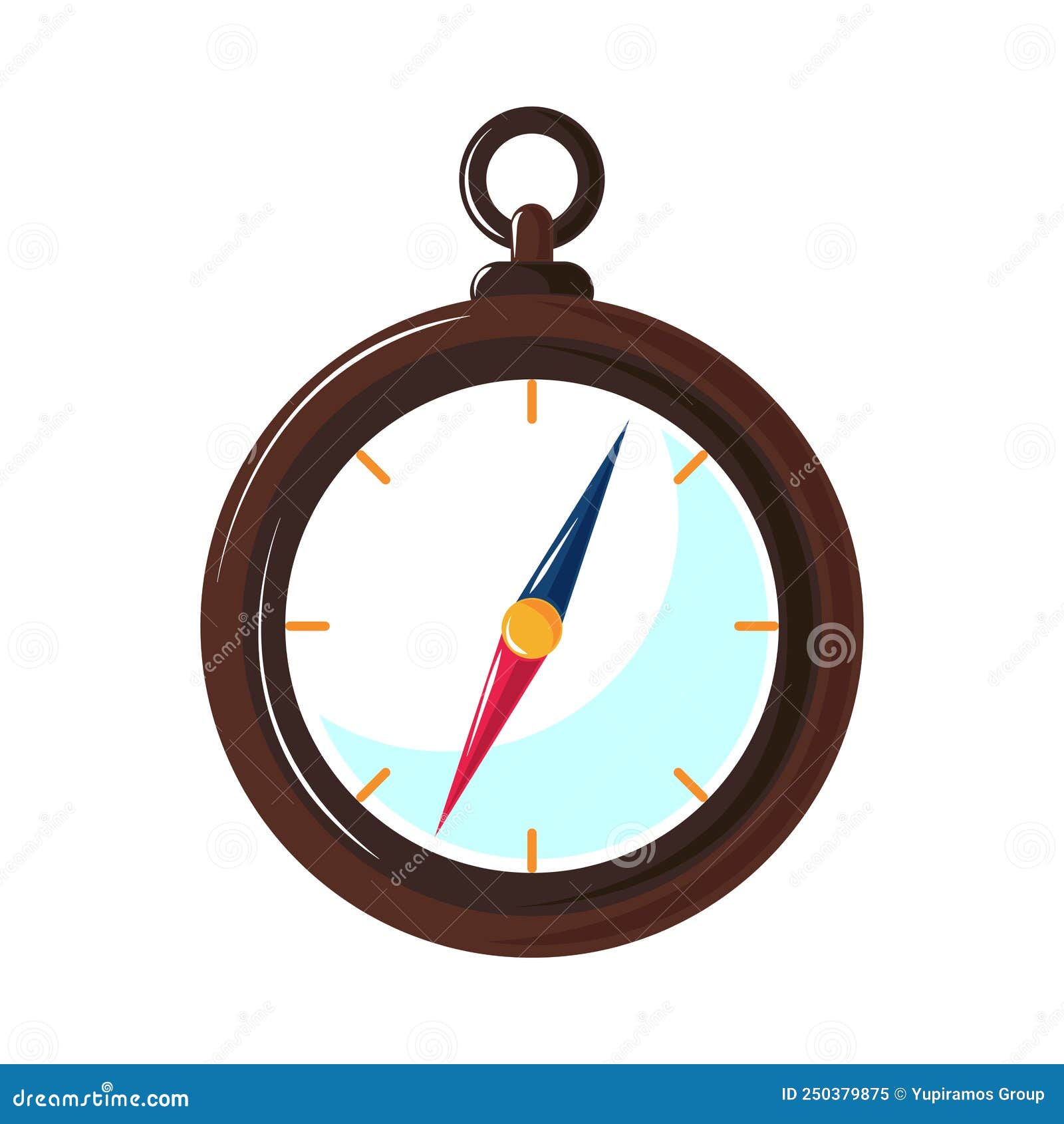 Travel compass navigation stock vector. Illustration of journey - 250379875