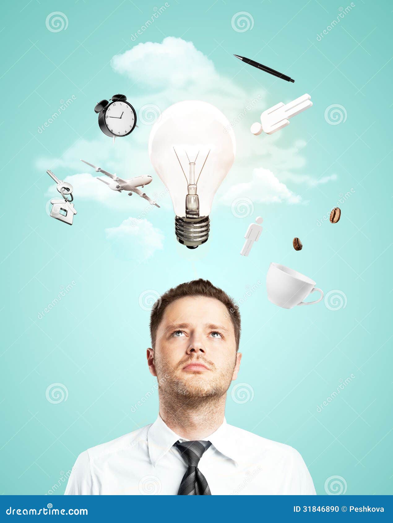 Travel concept stock photo. Image of creative, icon, smile - 31846890