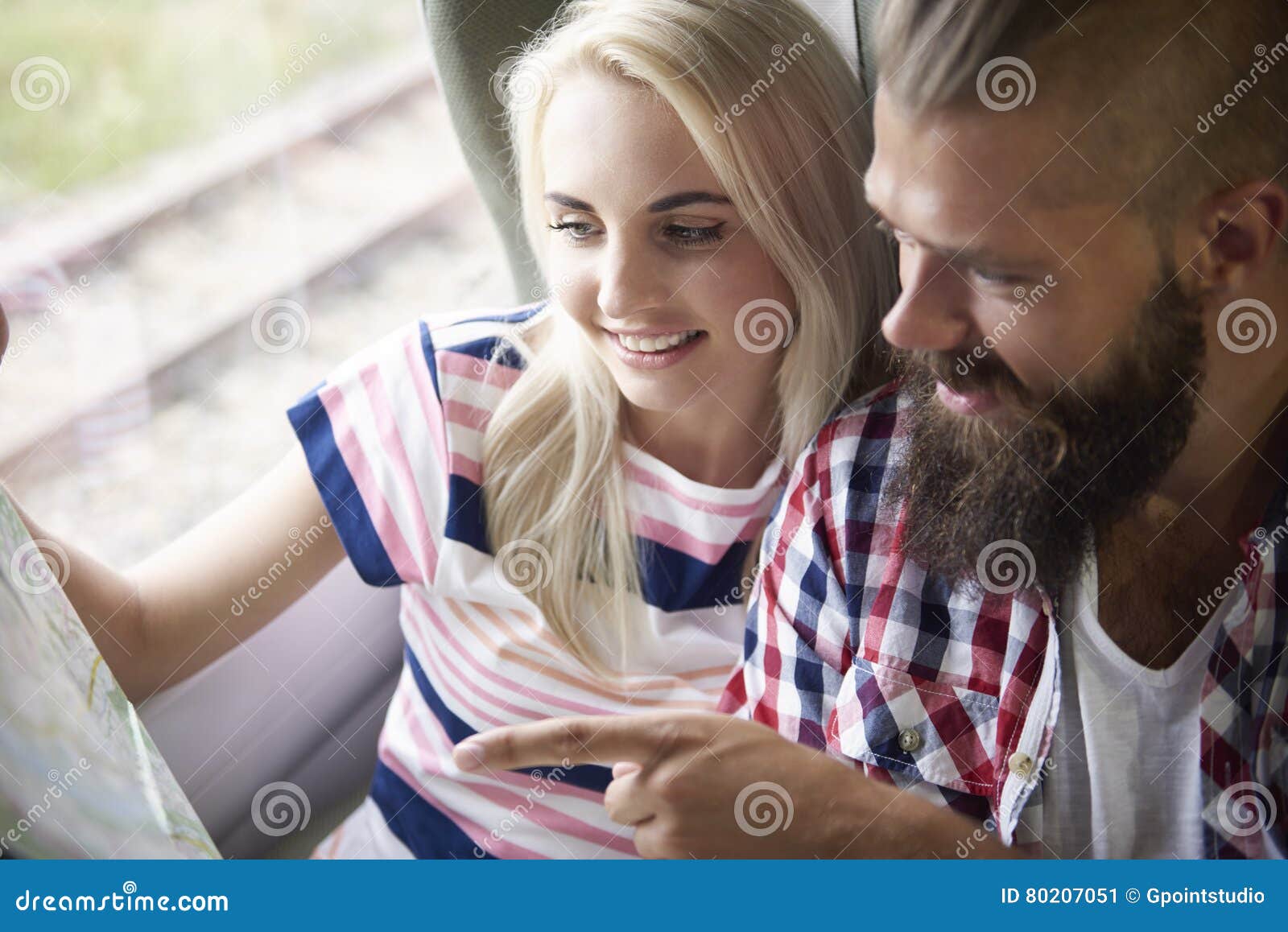Travel couple by train stock image. Image of move, woman - 80207051
