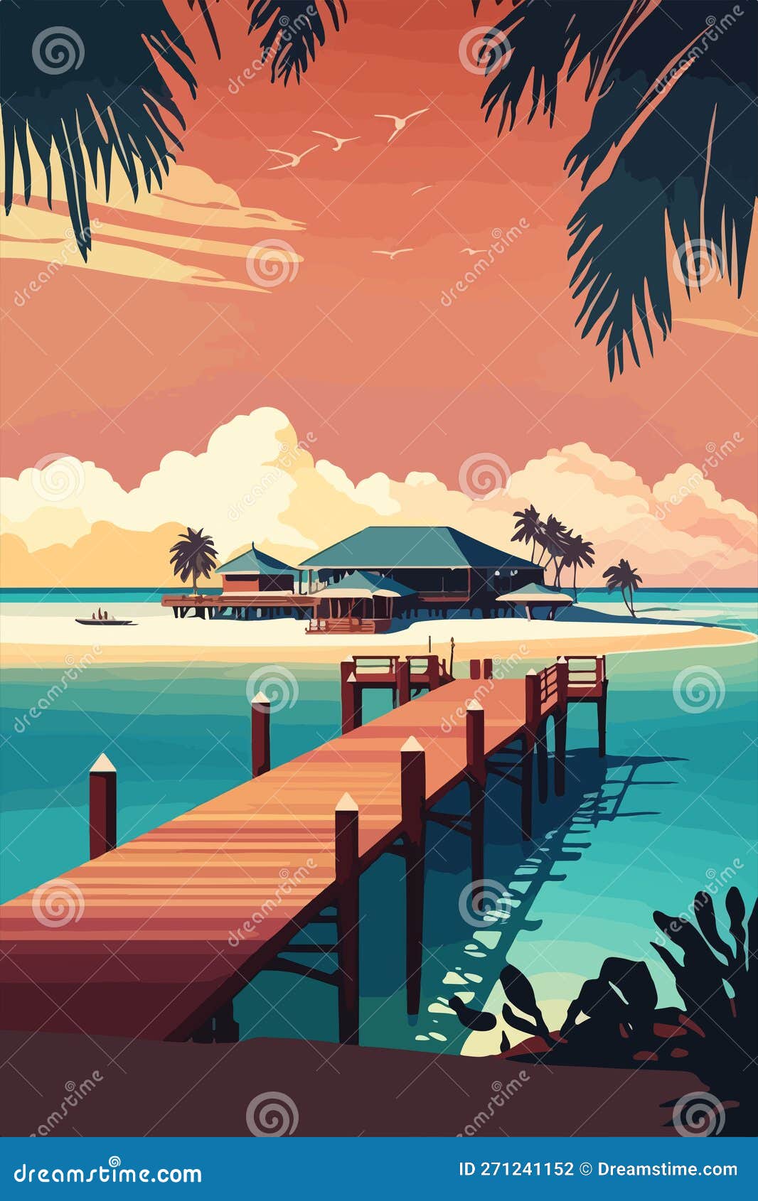 Design Hotel Stay Isolated Cartoon Vector Illustrations