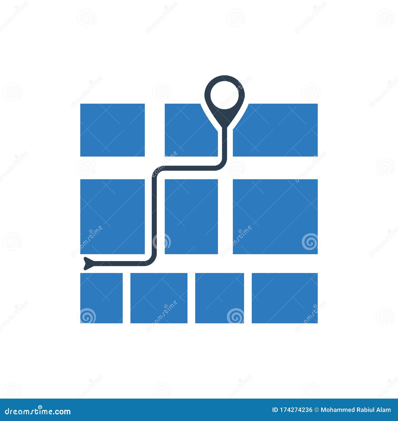 Travel Destination Icon stock illustration. Illustration of global ...