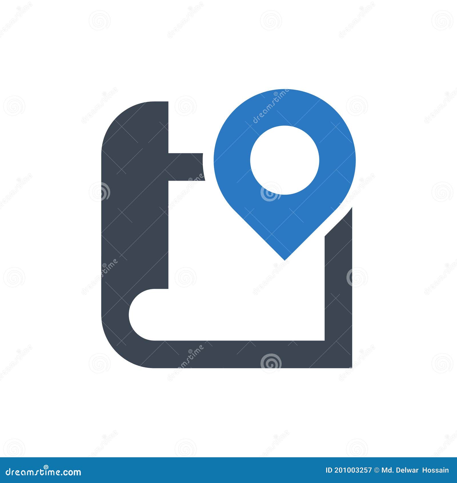 Travel Destination Icon. Simple Vector Graphics Stock Vector ...