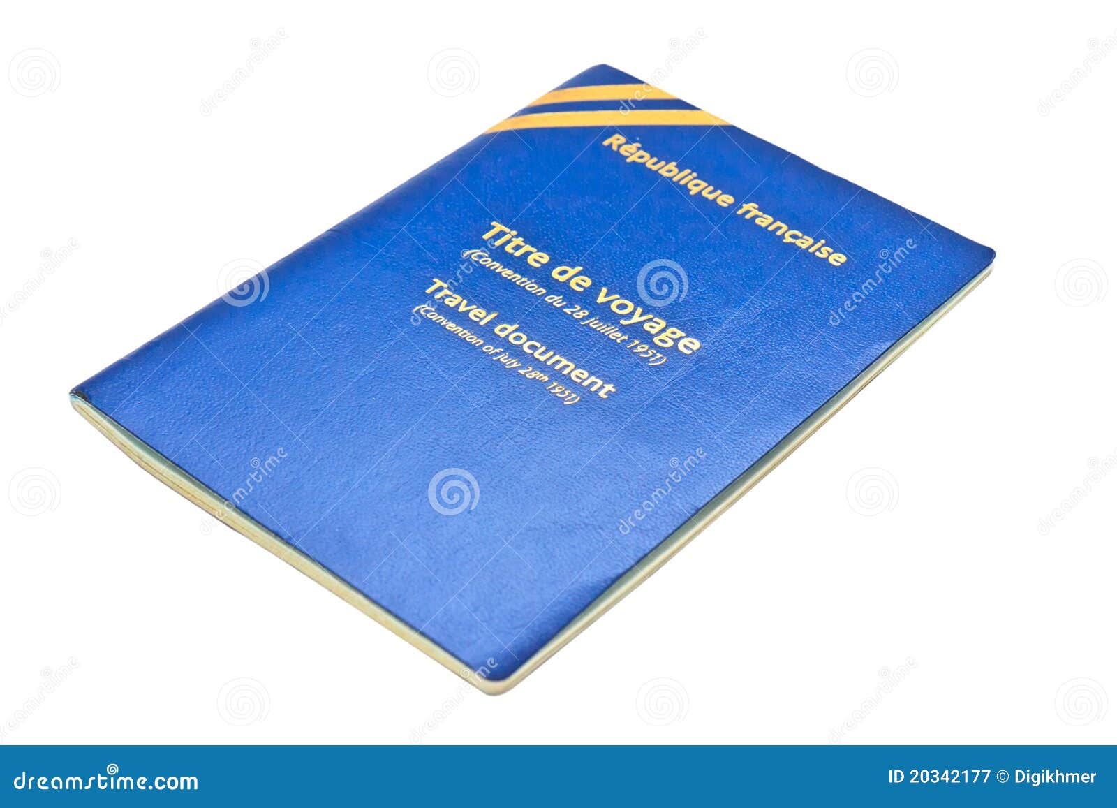 Travel Document for Refugees Stock Image - Image of refuge ...