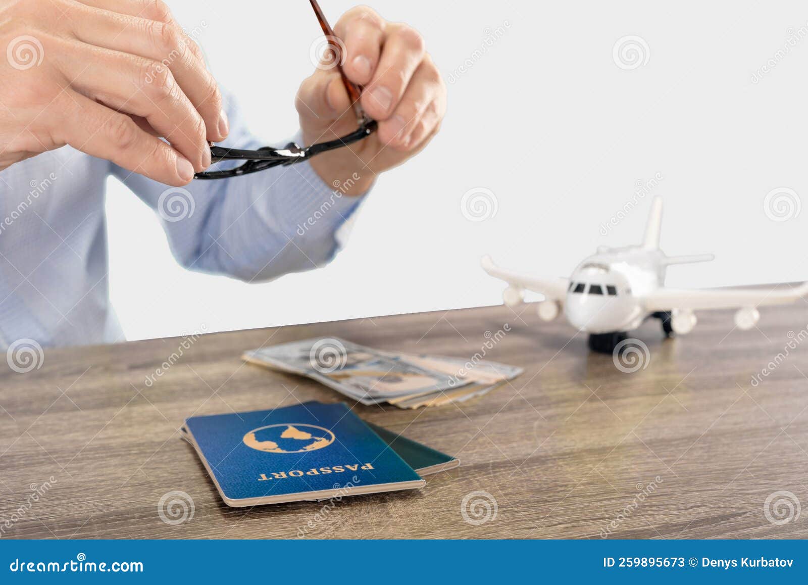 Travel documents check stock image. Image of identification - 259895673